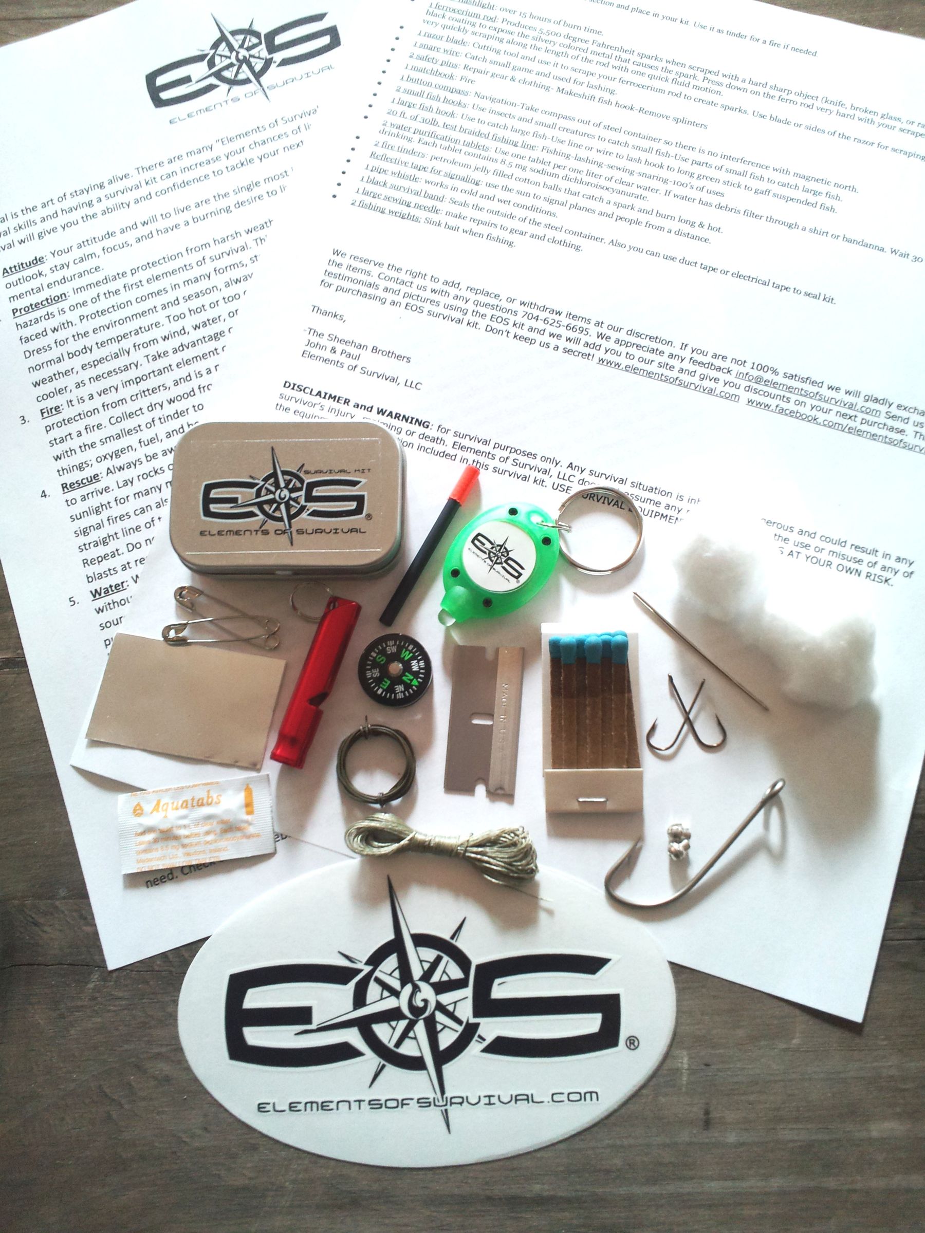 EOS Compact Survival Kit - Instructables