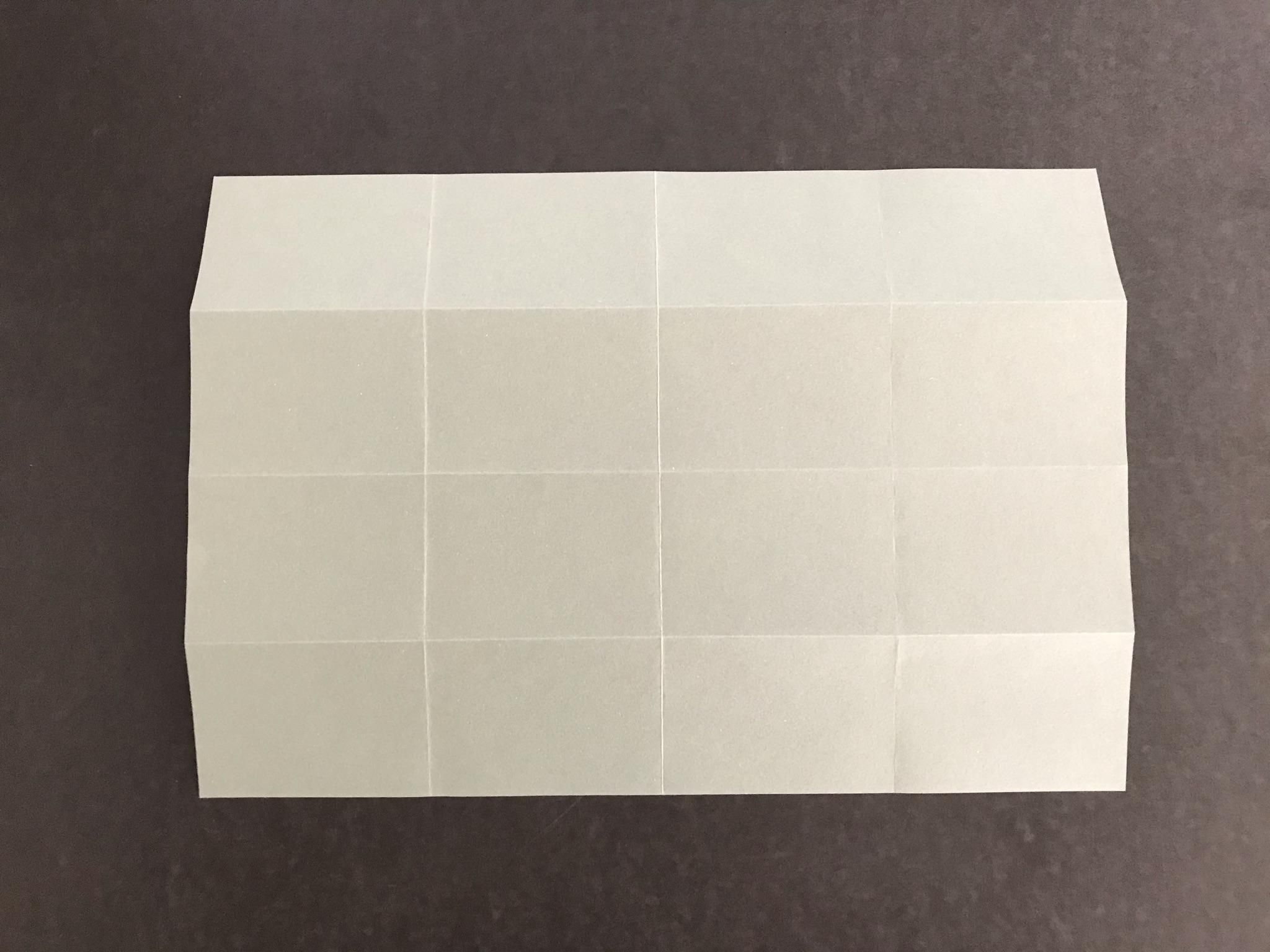 DIN A4 Double Rhombic Pyramid (with Integrated Hinge) : 3 Steps (with ...