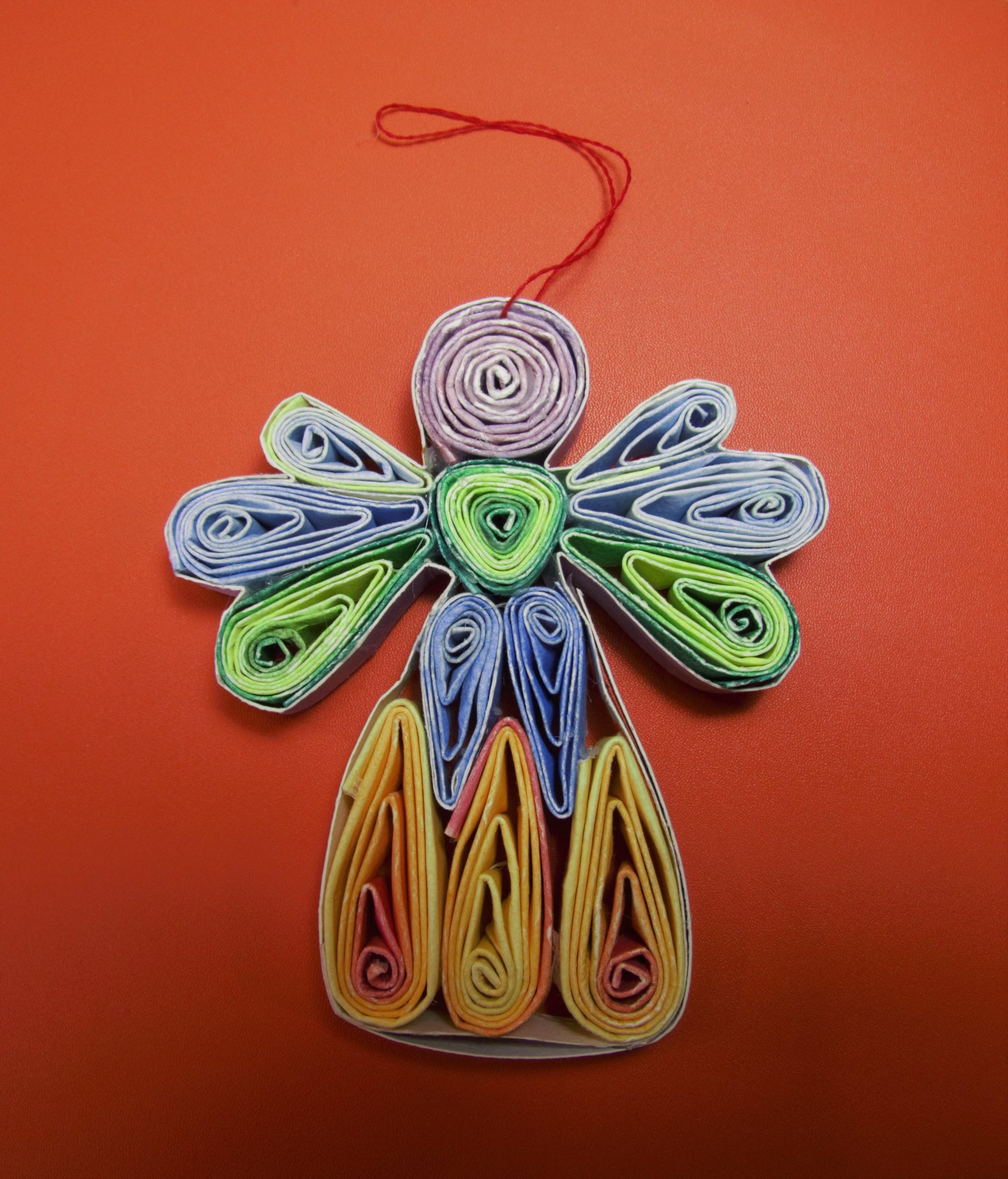 Finger Quilled Paper Angel : 5 Steps (with Pictures) - Instructables