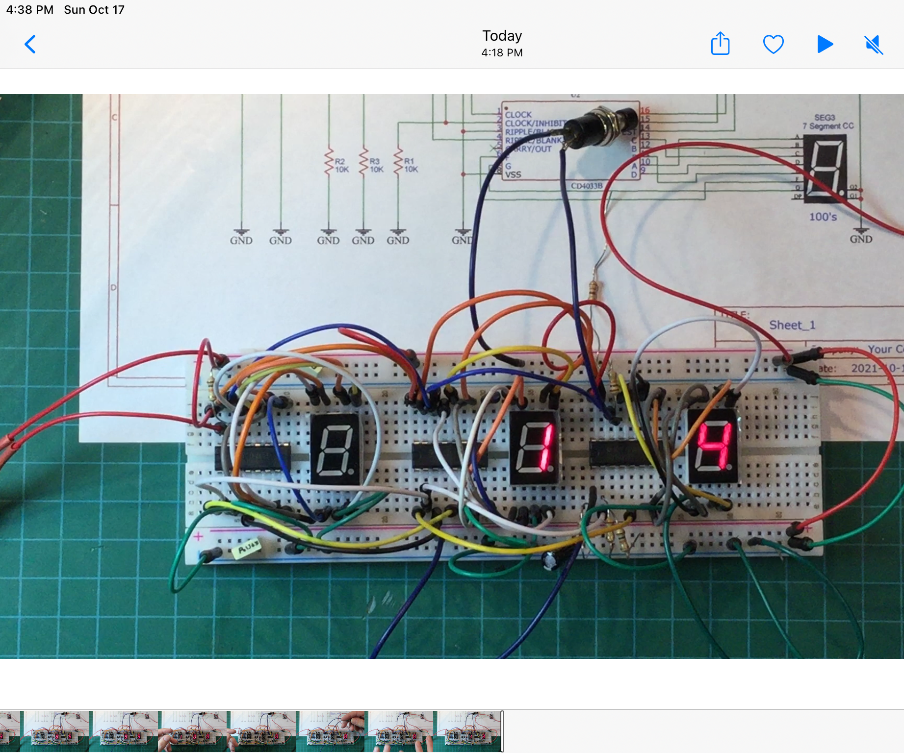 CD4026 Decade Counter With 7 Segment Display - Instructables