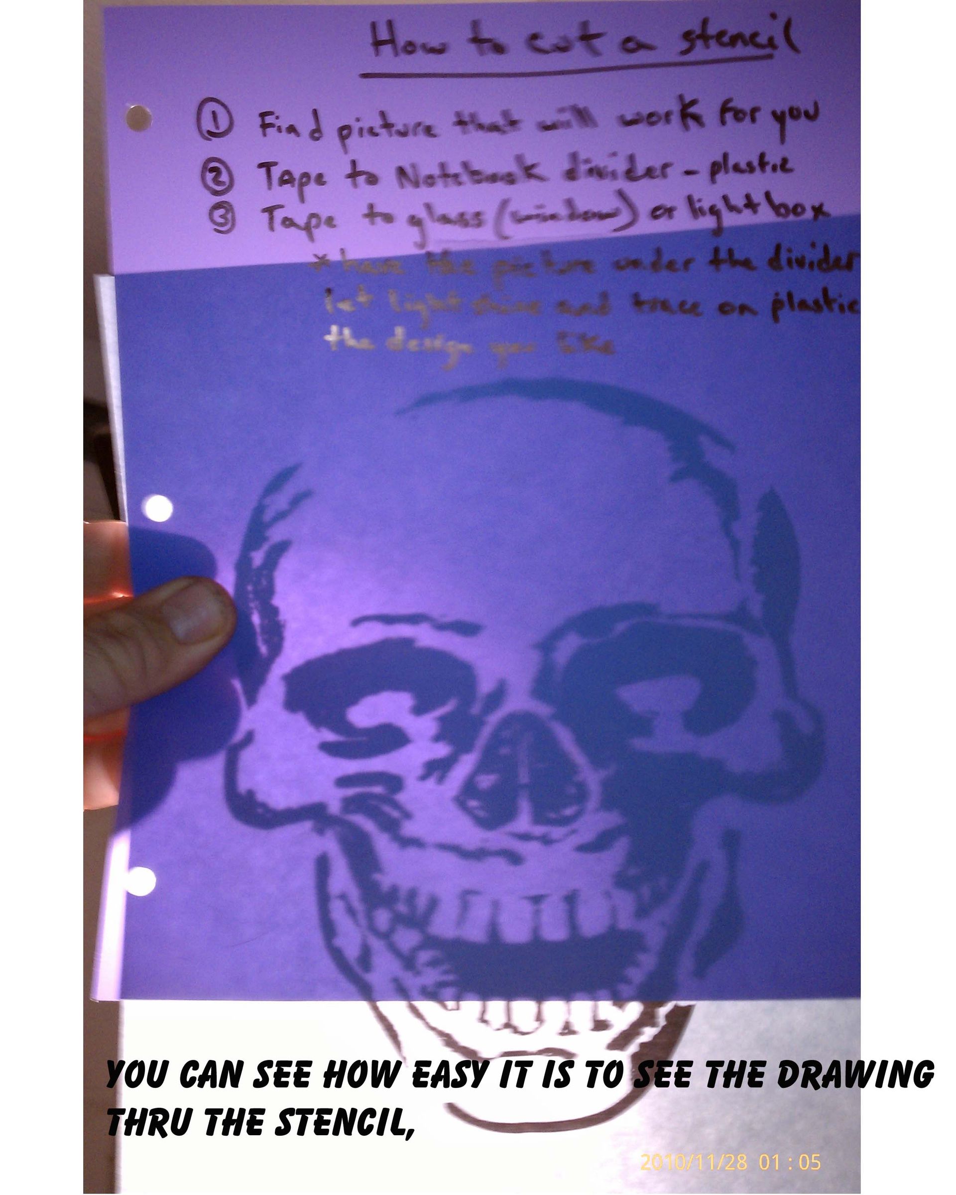 AIRBRUSH STENCILS MADE EASY WITH a SOLDERING IRON : 3 Steps - Instructables