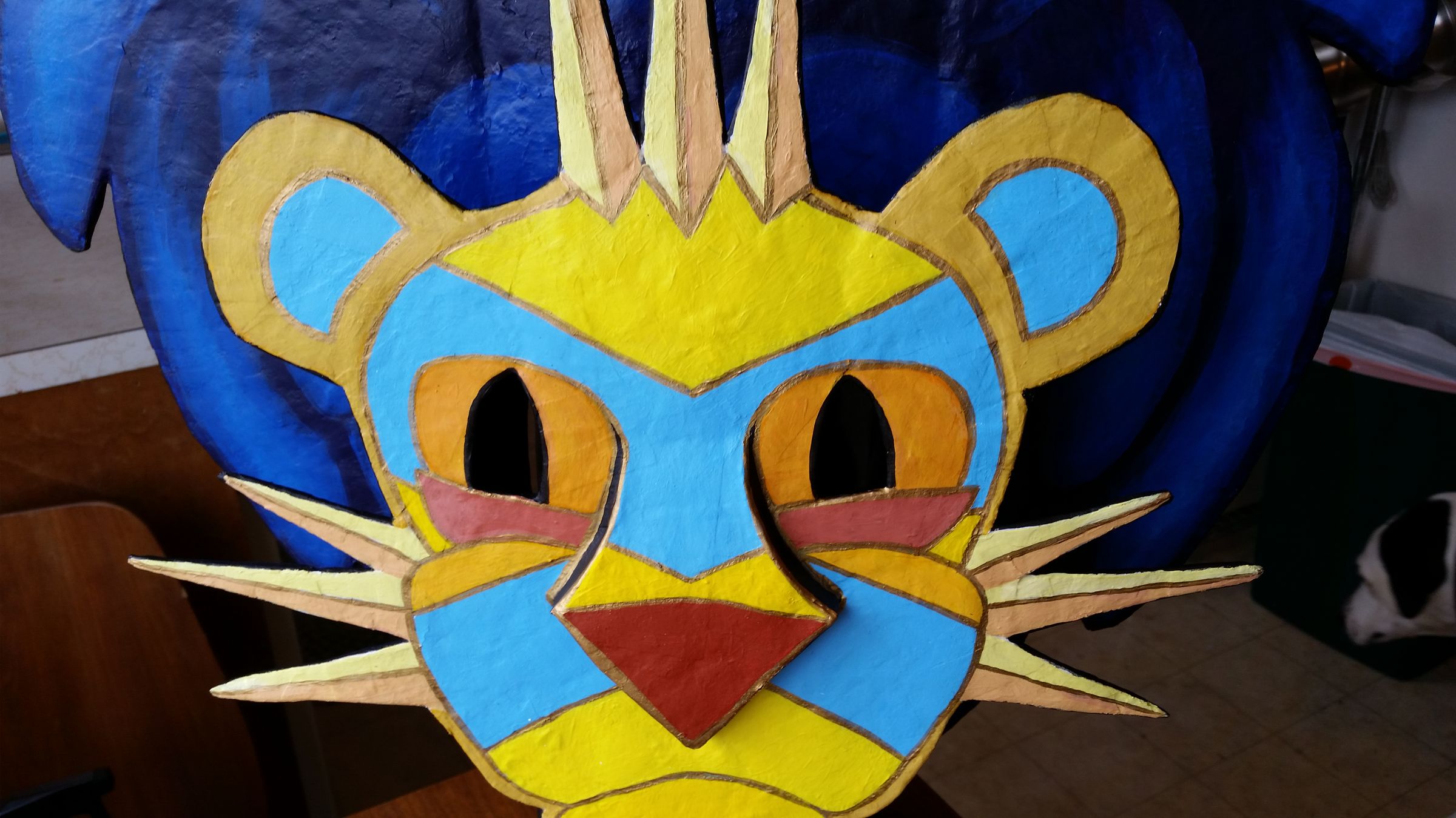 The Lion Thing (paper Mache Mask) : 6 Steps (with Pictures) - Instructables