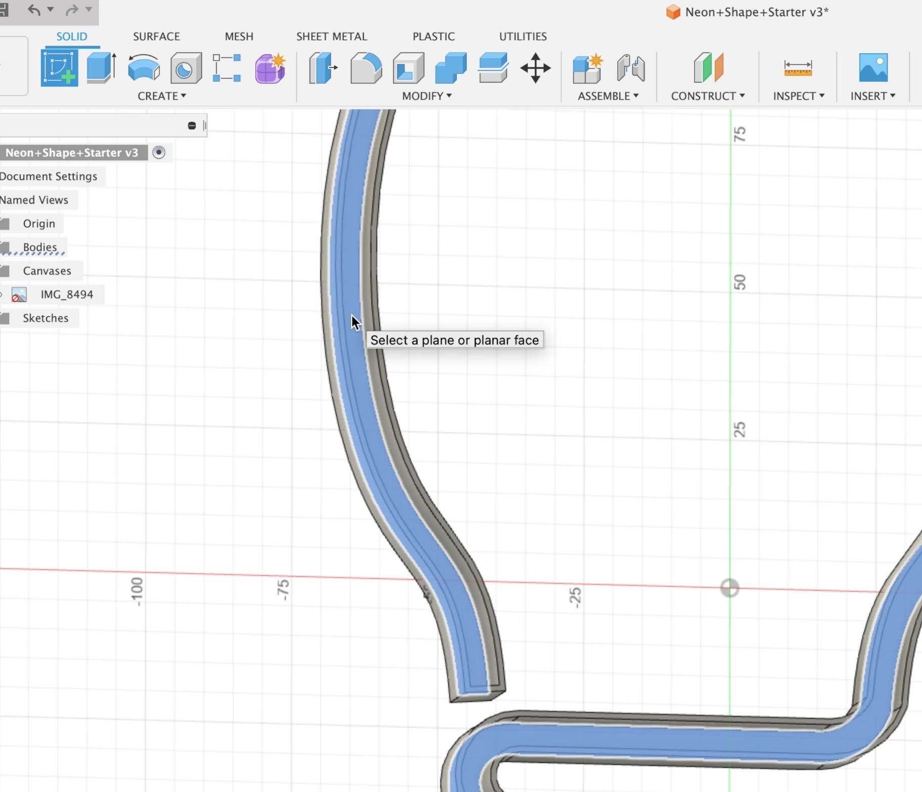 Designing Your Own Desktop LED Neon Shapes in Fusion 360 : 16 Steps ...