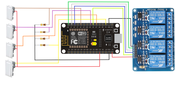 Iot Home Automation Node Mcu 7 Steps Instructables