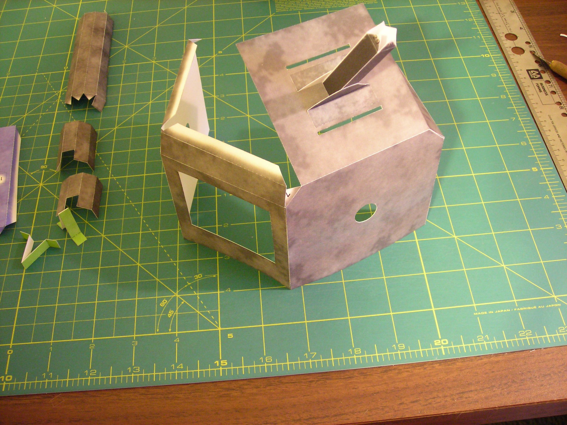Walking Papercraft Mech Warrior : 20 Steps (with Pictures) - Instructables