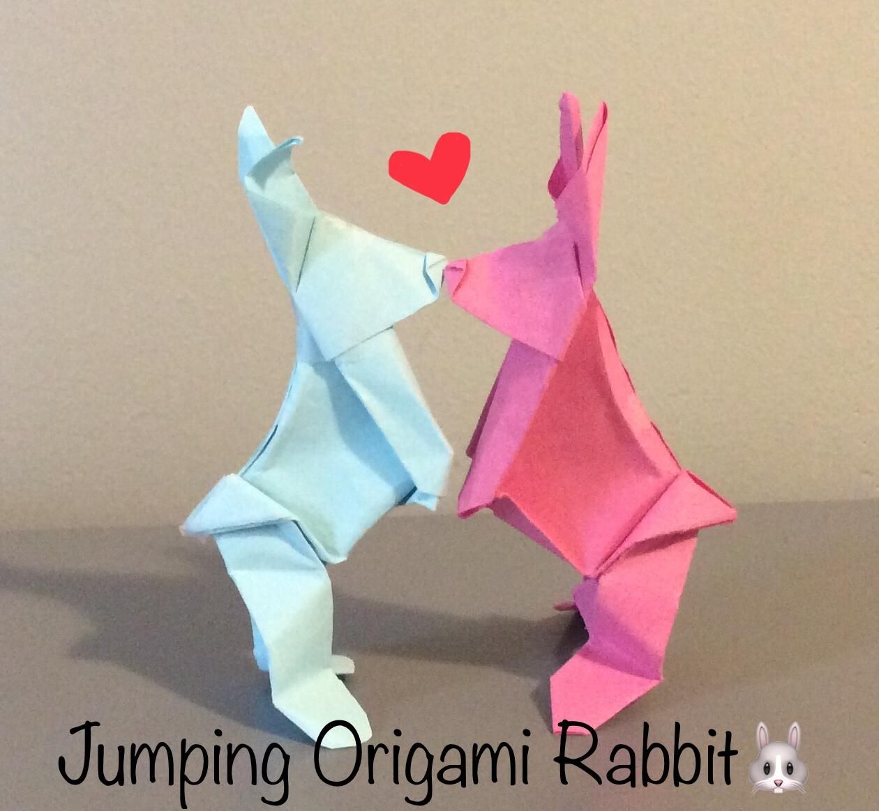 Action Origami: Jumping Origami Rabbit : 46 Steps - Instructables