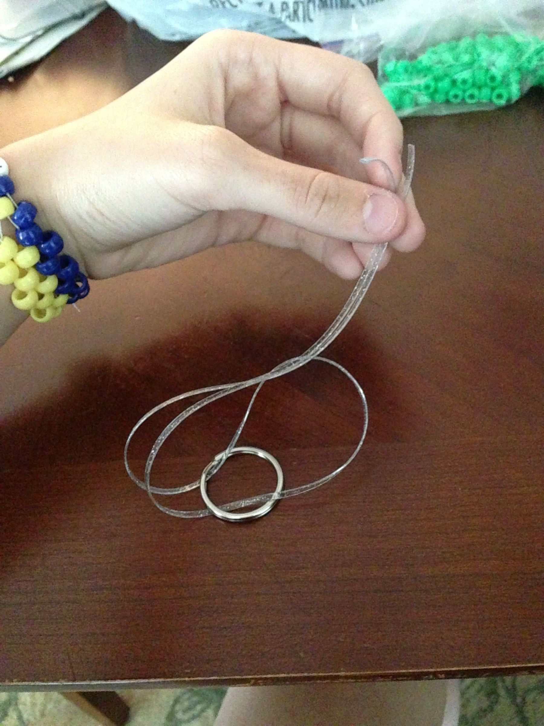 Bead Keychain : 7 Steps - Instructables