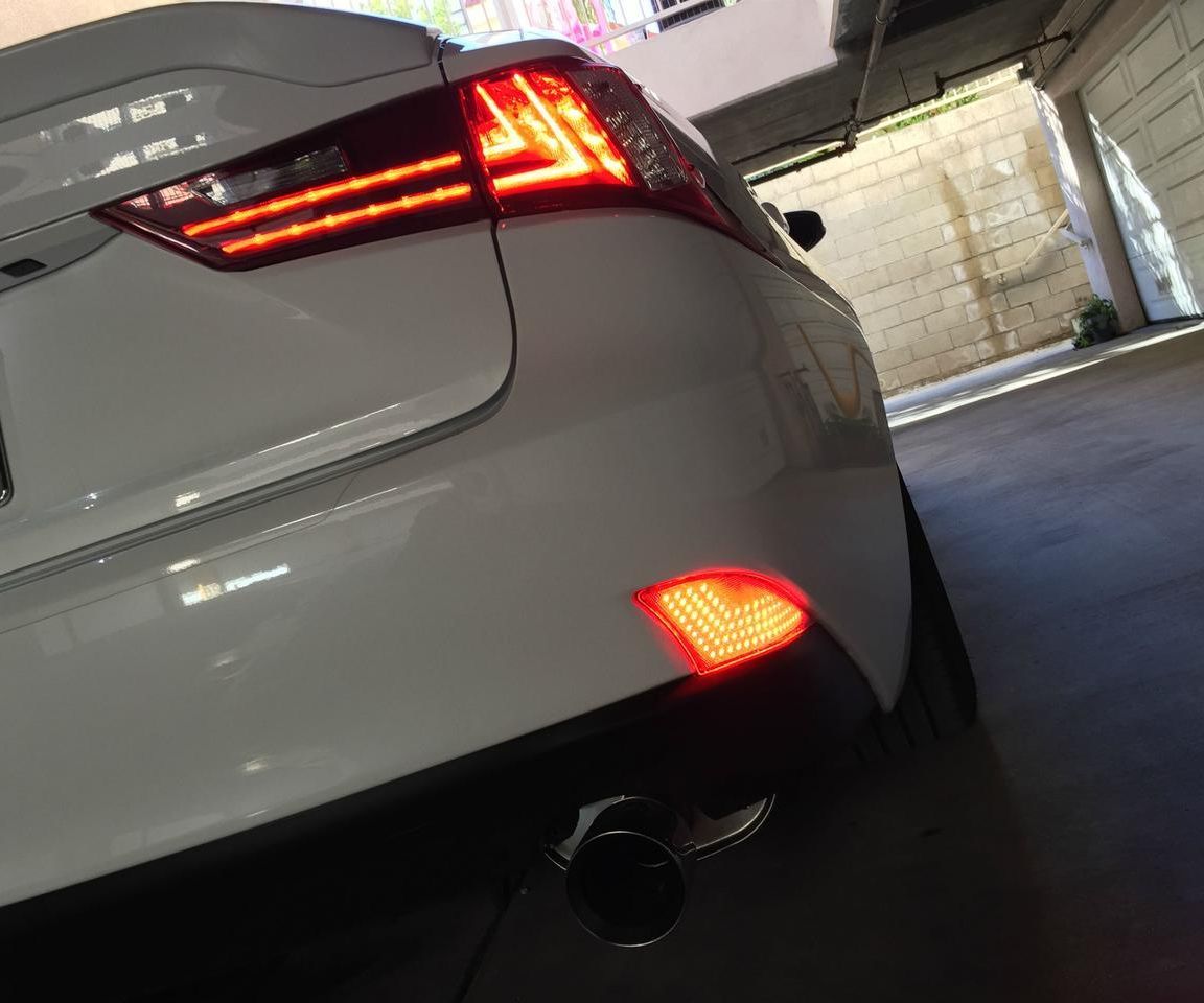 Install Lexus IS LED Rear Bumper Reflector : 7 Steps - Instructables