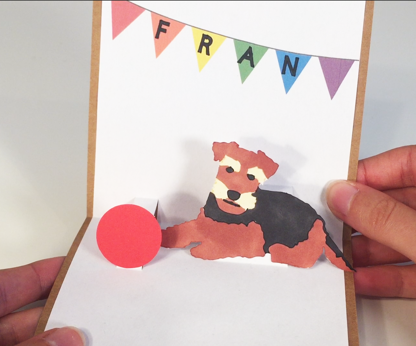 Dog Pop-Up Card : 8 Steps (with Pictures) - Instructables