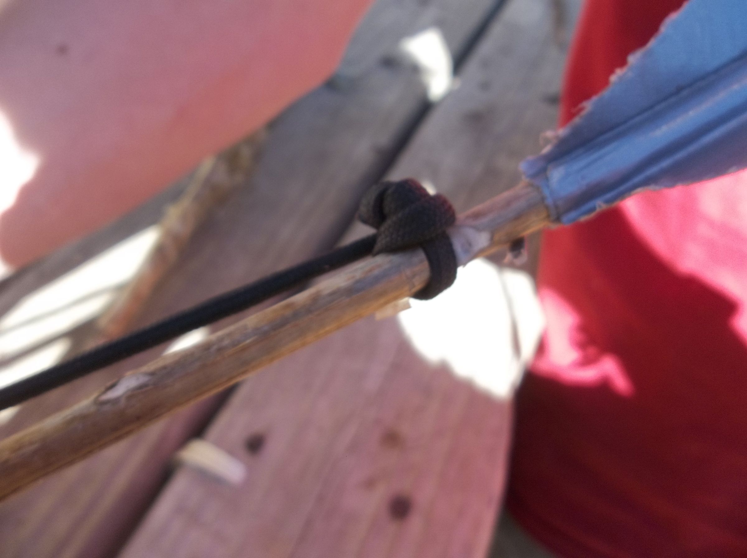 The Pathfinder Dart- Atlatl Using String(With Duct Tape Fletching) : 6 ...