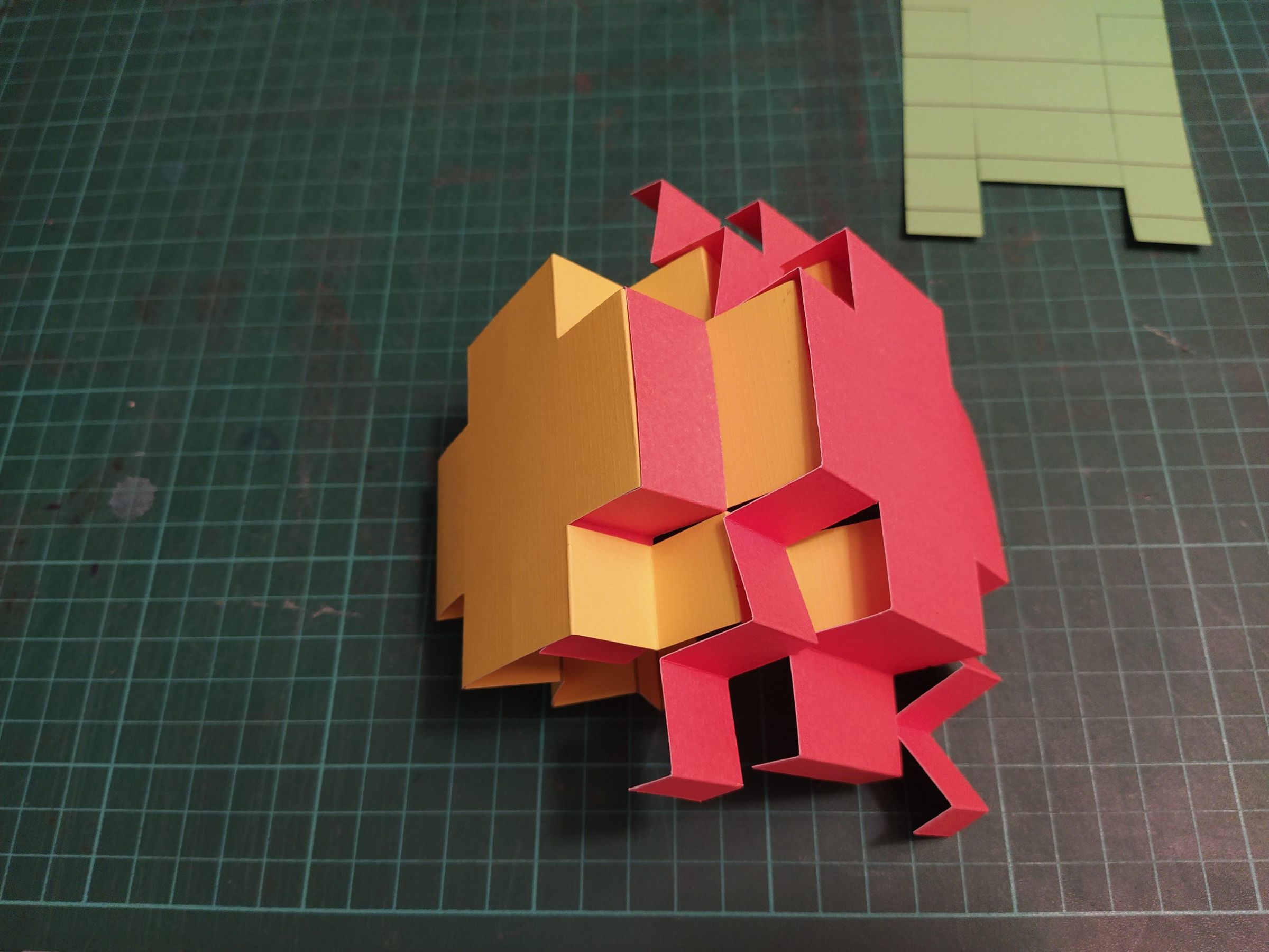 Paper Voxel Sphere : 8 Steps (with Pictures) - Instructables