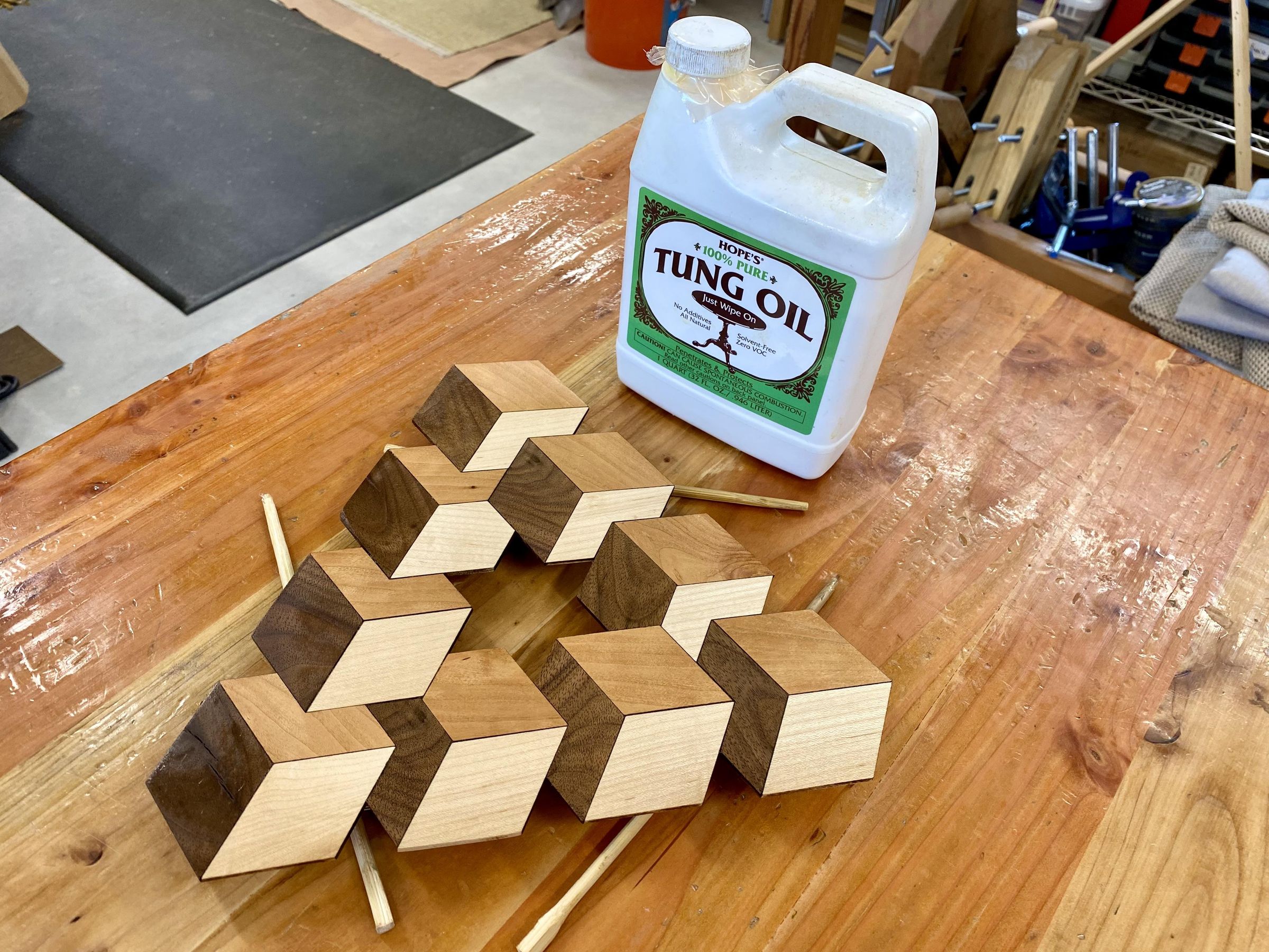 Impossible Triangle Wood Art : 4 Steps (with Pictures) - Instructables