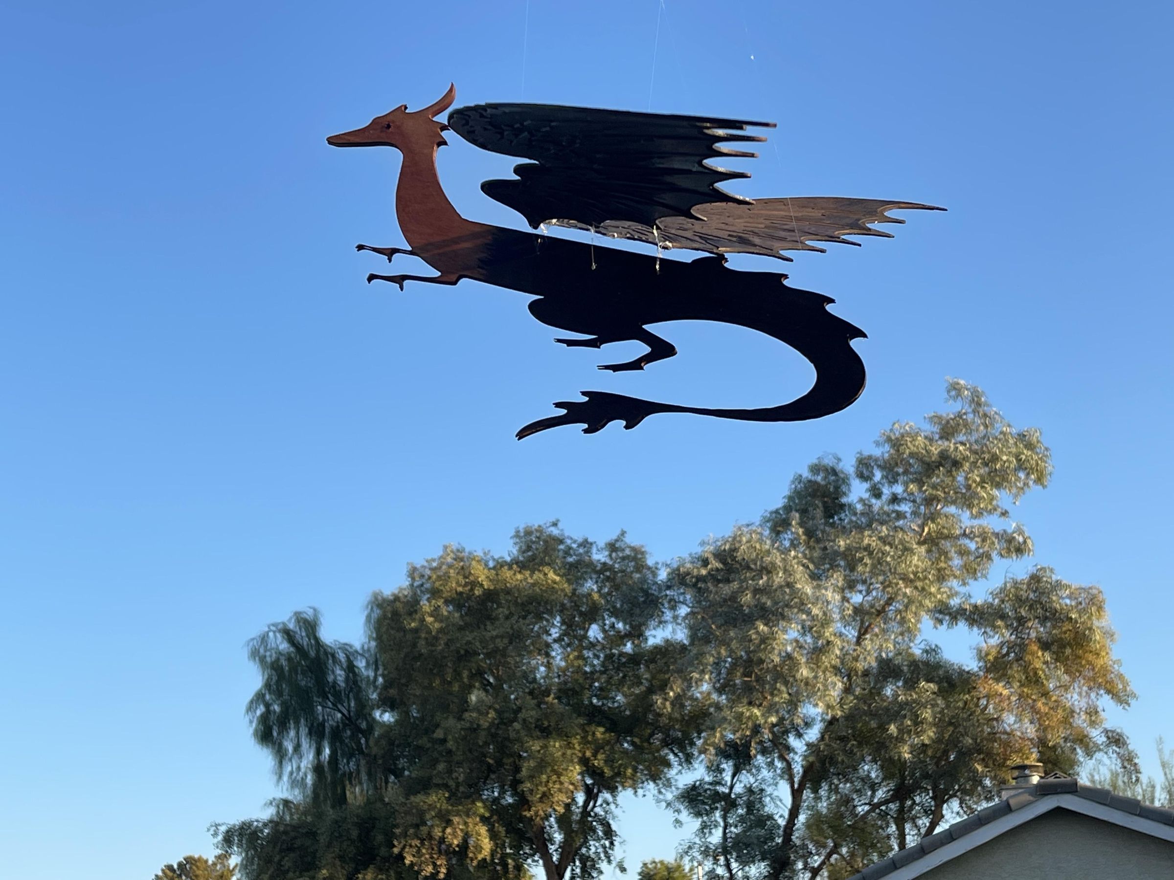 Geek on a Glowforge - Flying Dragon Mobile : 5 Steps - Instructables