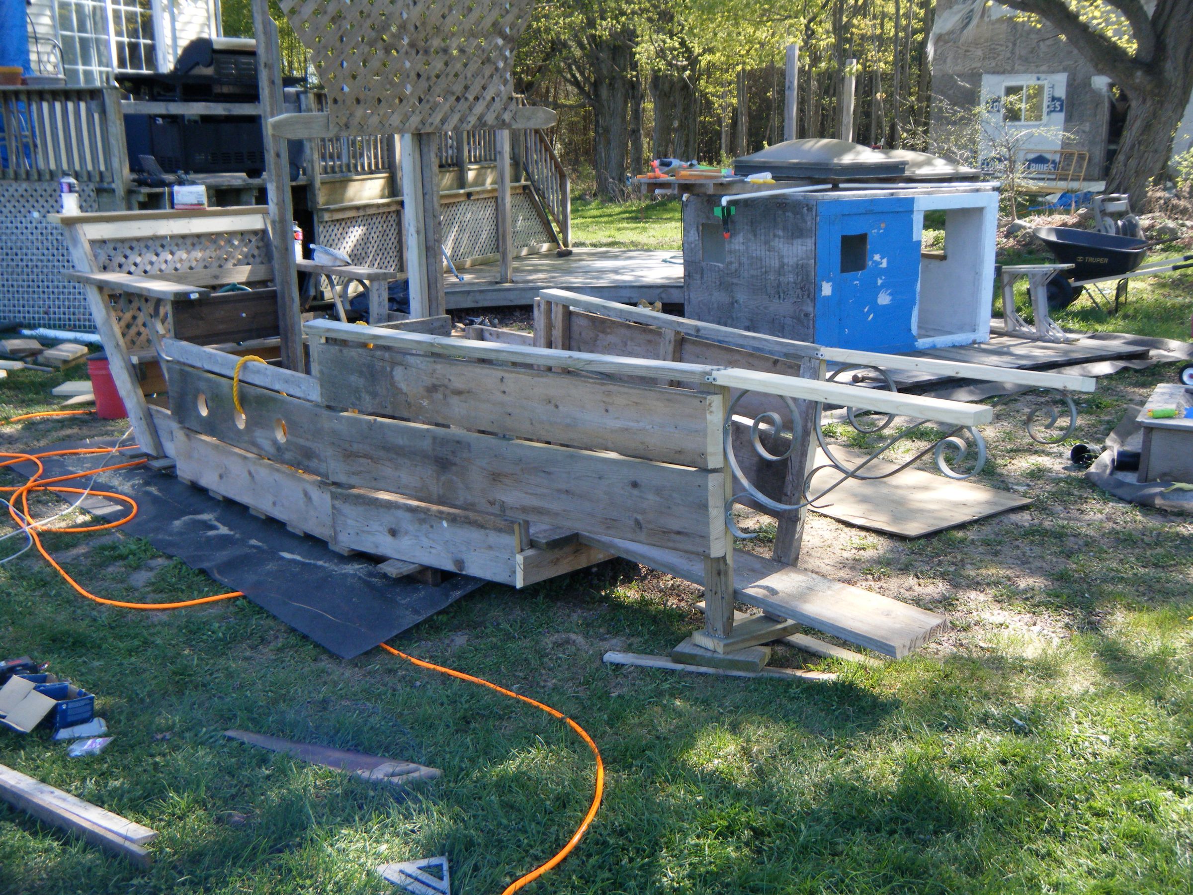 Pallet Pirate Ship : 25 Steps (with Pictures) - Instructables