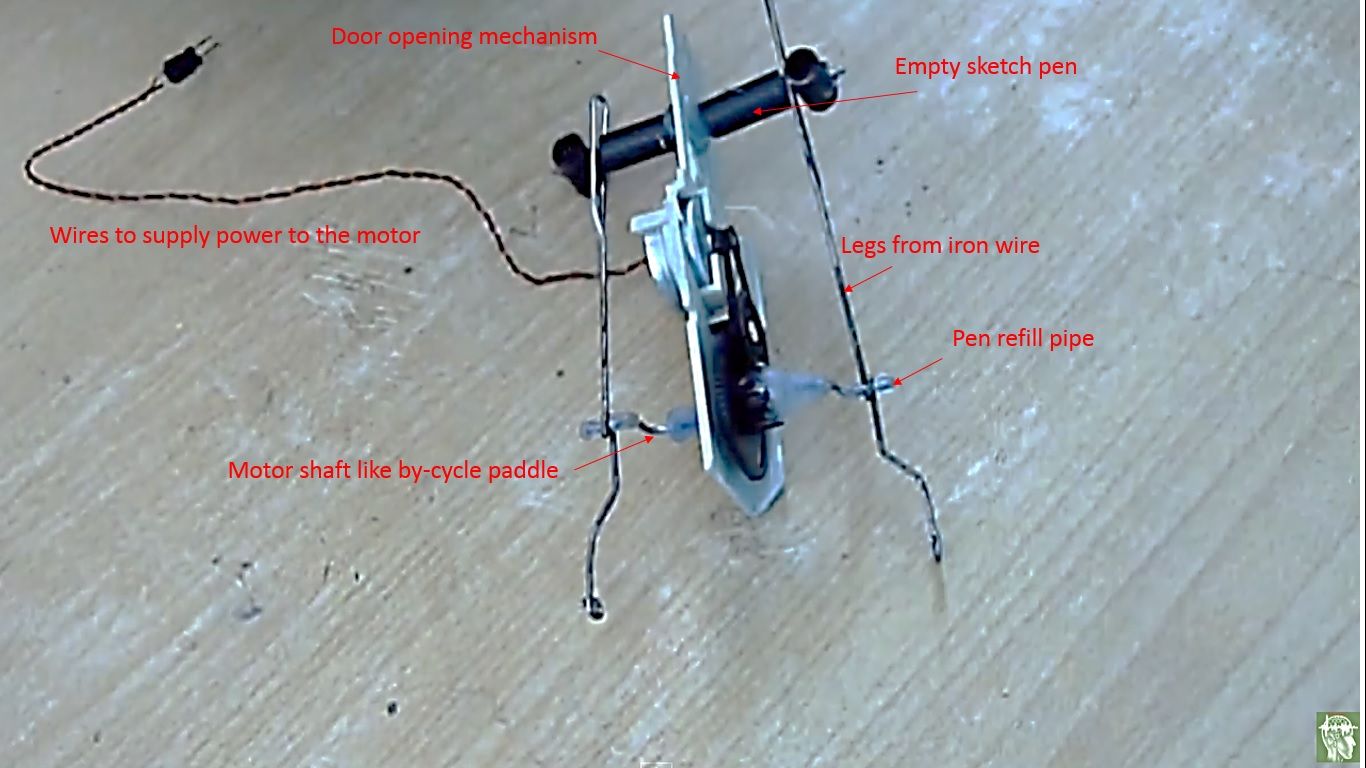 How to Make a Simple Two Legged Walking Robot : 5 Steps - Instructables