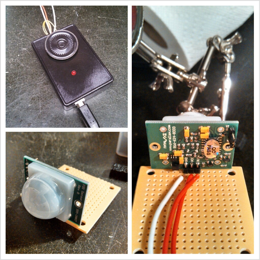 DIY Motion Sensor Alarm System : 4 Steps (with Pictures) - Instructables