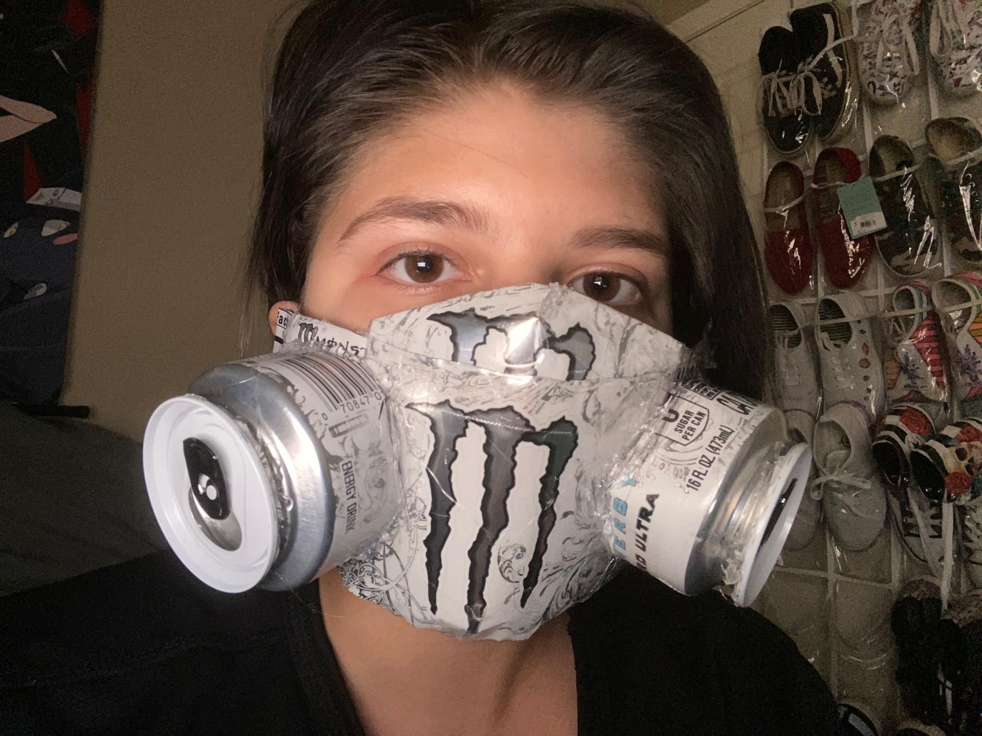 Monster Can Mask : 10 Steps - Instructables