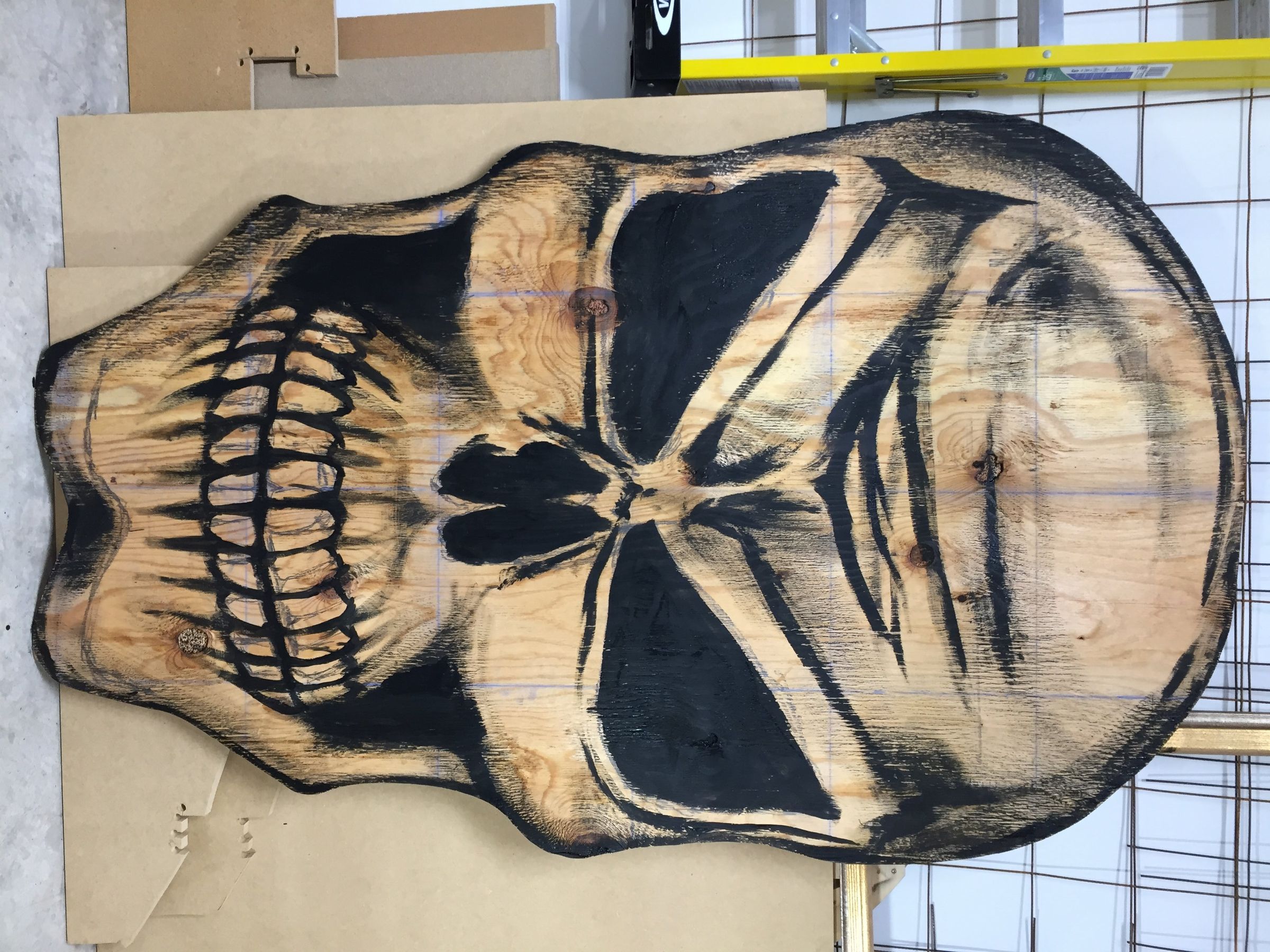 Giant 6 Foot Skull and Skeleton Hands : 19 Steps (with Pictures ...