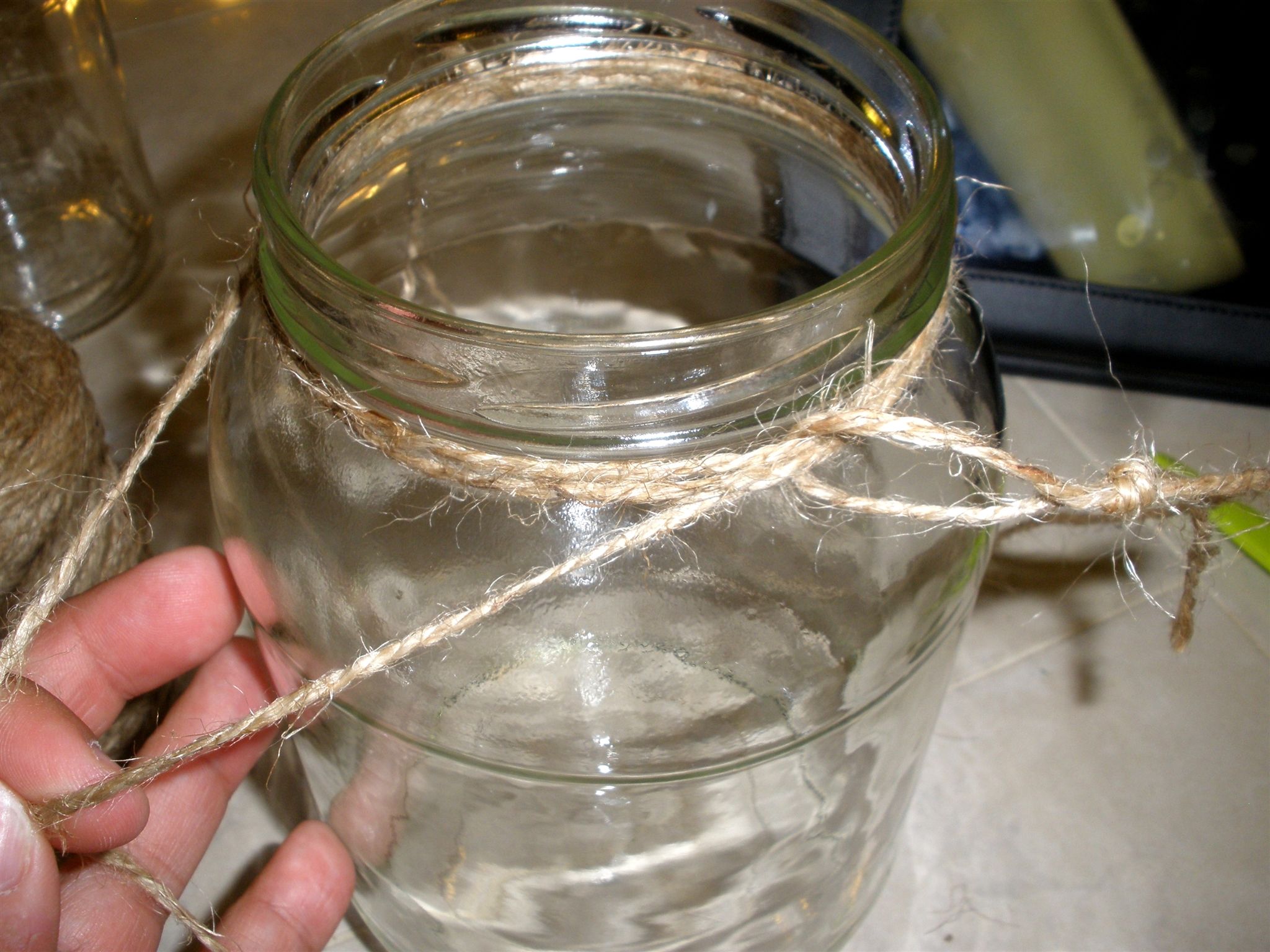 Frame and Jar Functional Wall Art, Hanger or Organizer : 7 Steps (with ...