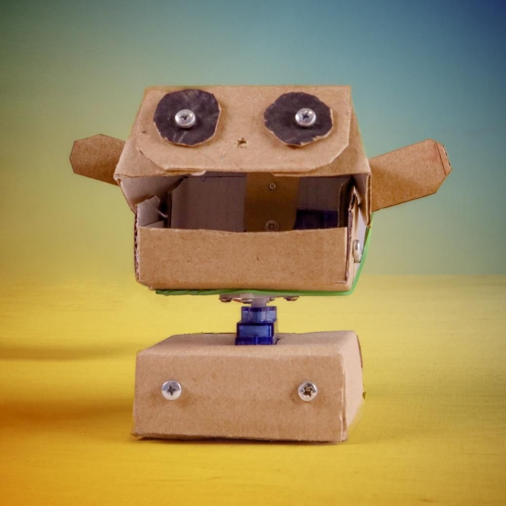 DIY Cardboard Head With Face Tracking - Instructables