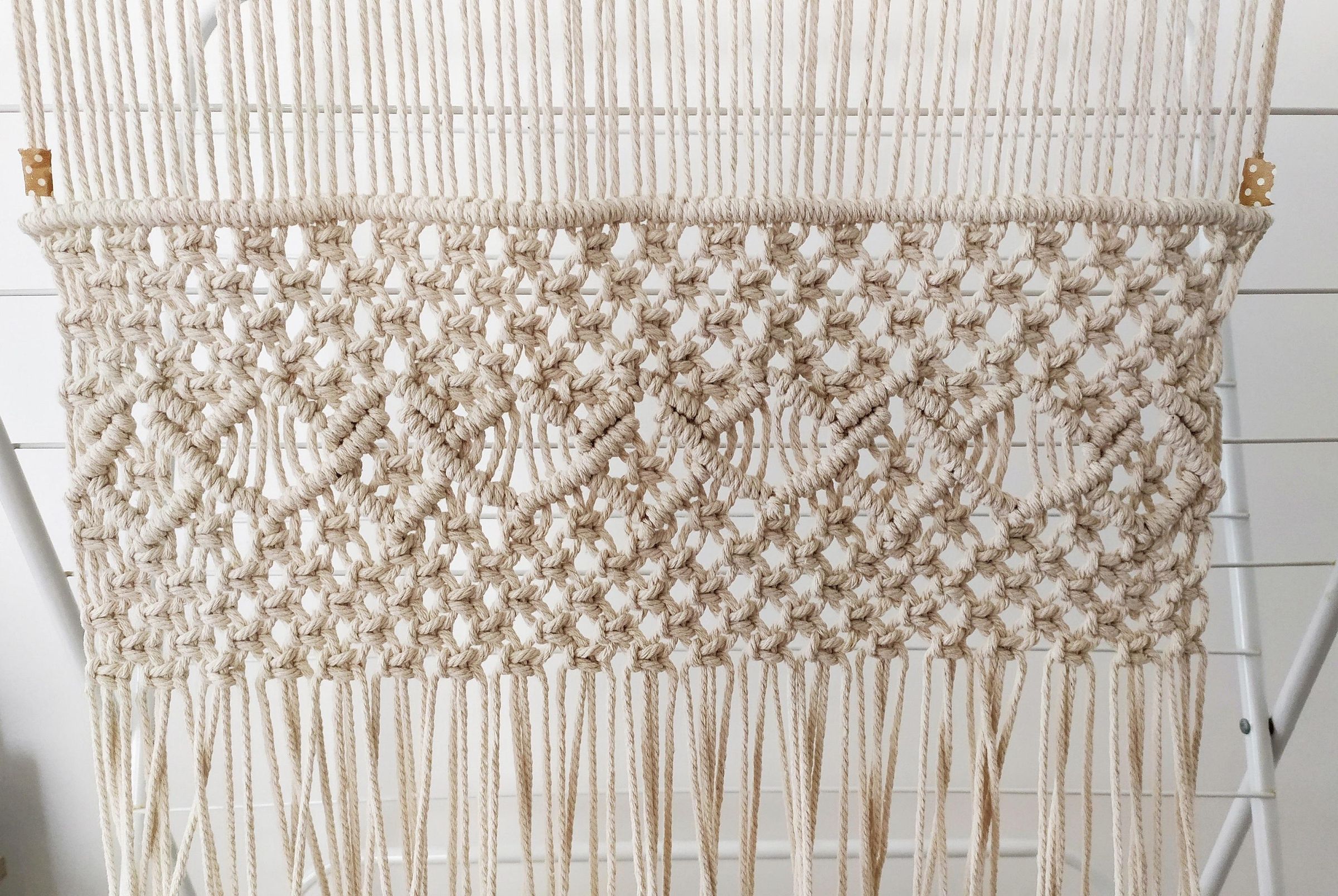 How to Make a Bohemian Macrame Rug : 14 Steps (with Pictures ...
