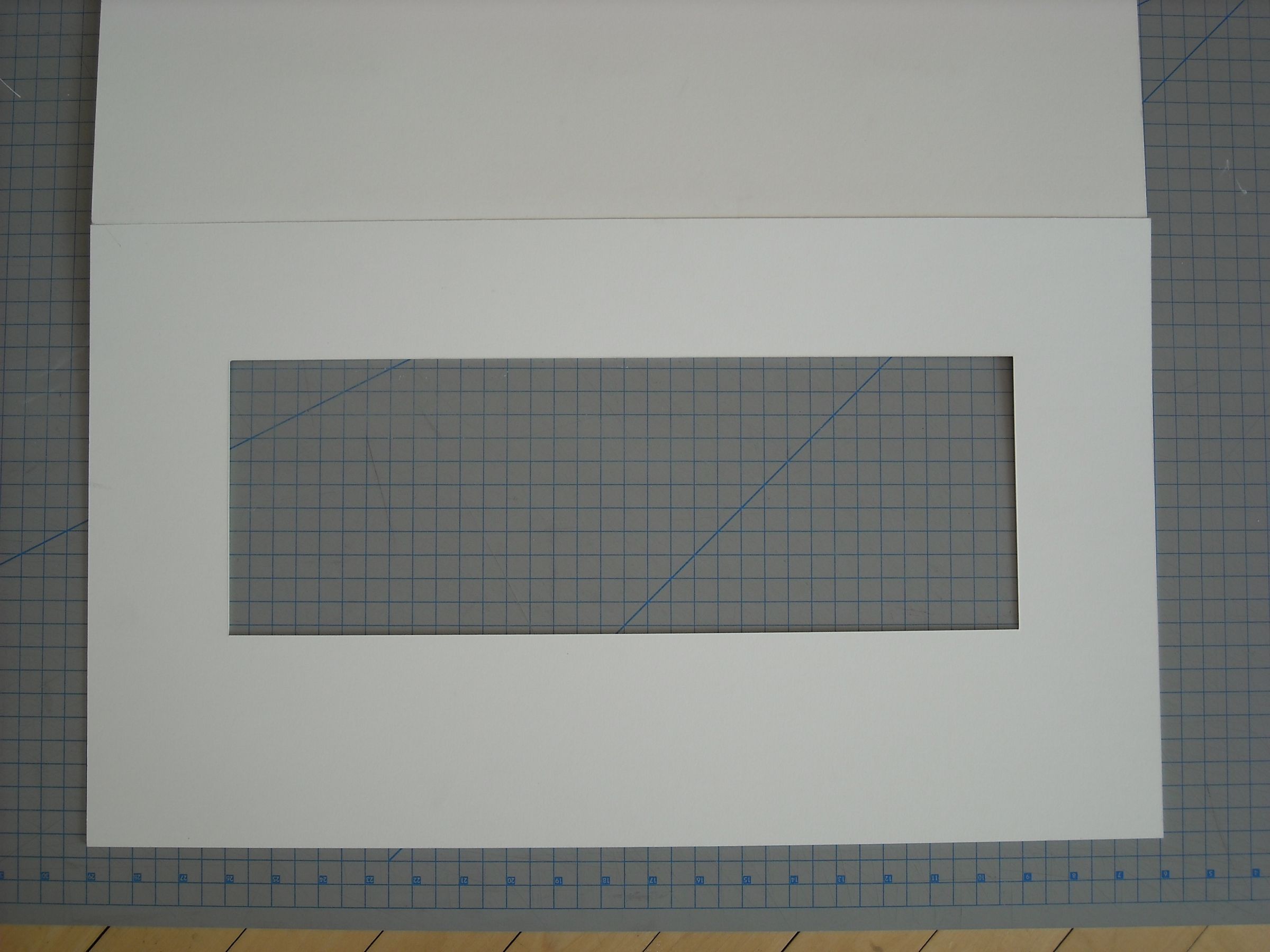 How to Make a Window Mat for Your Artwork : 6 Steps (with Pictures ...