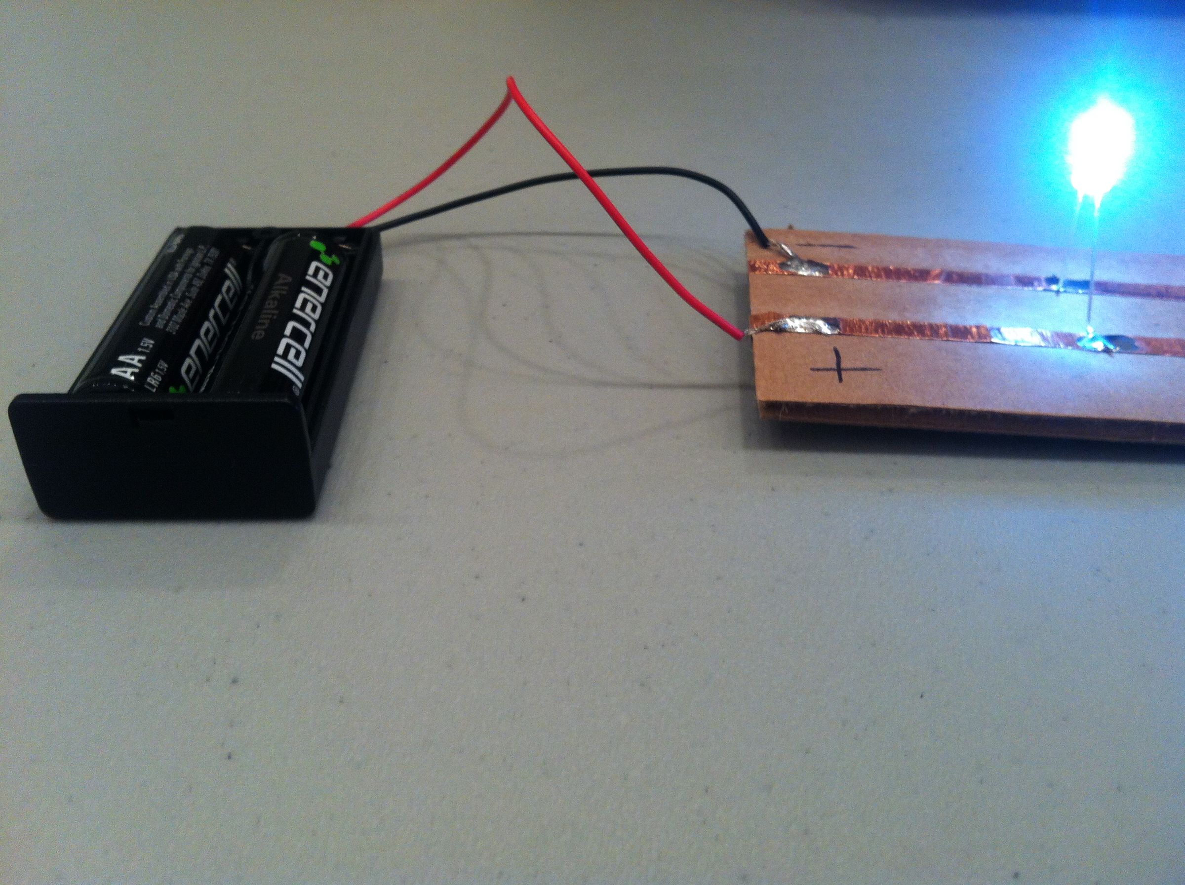 Simple Circuit With Copper Tape : 6 Steps - Instructables