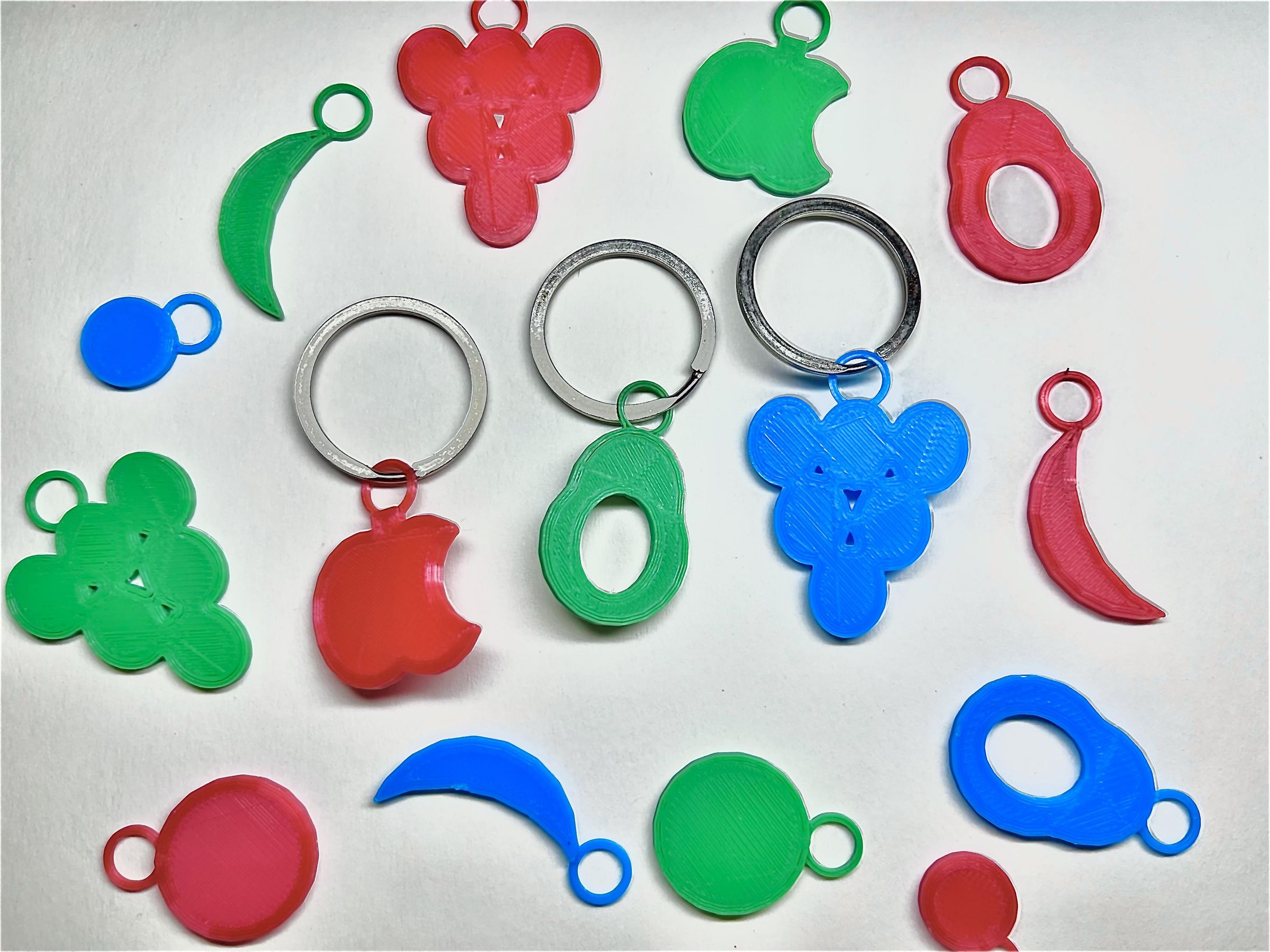 Tinkercad: Making Colorful Fruit Keychains : 10 Steps - Instructables