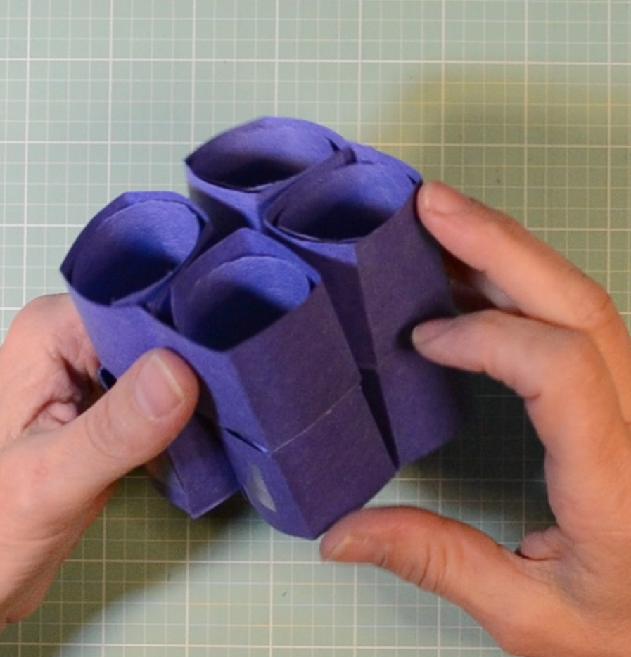Transformer / Paper Infinity Cube (Tubes) - No Origami Boxes! : 12 Steps (with Pictures ...