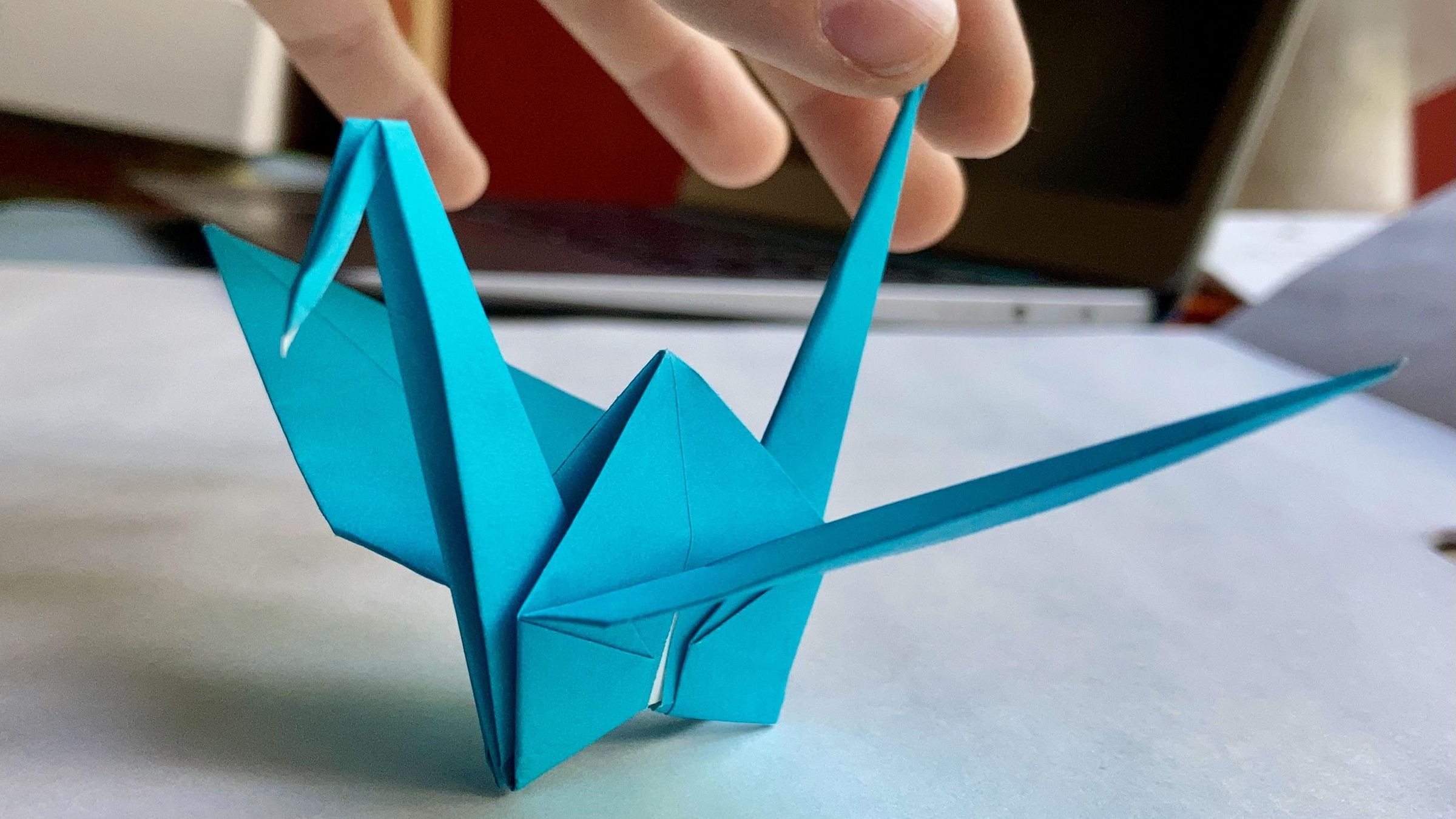 How to Make an Origami Crane (with Pictures) : 10 Steps (with Pictures ...