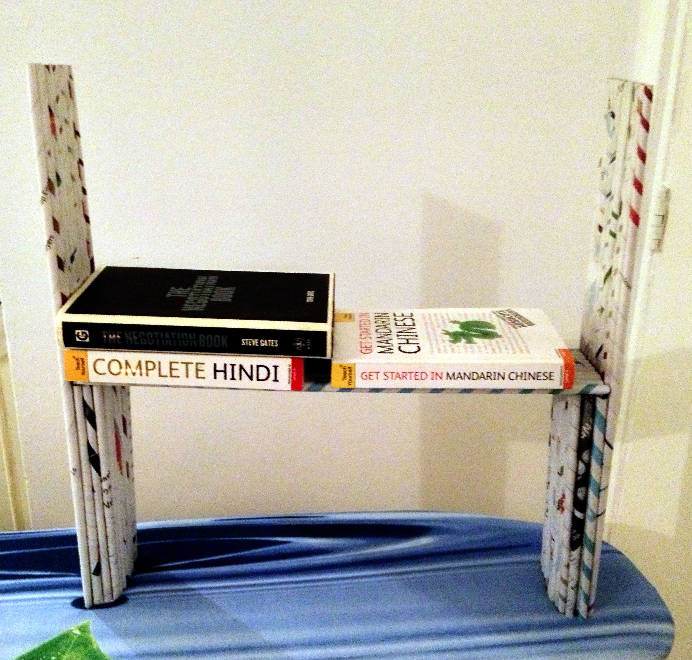 Newspaper Into Book Shelf : 9 Steps (with Pictures) - Instructables