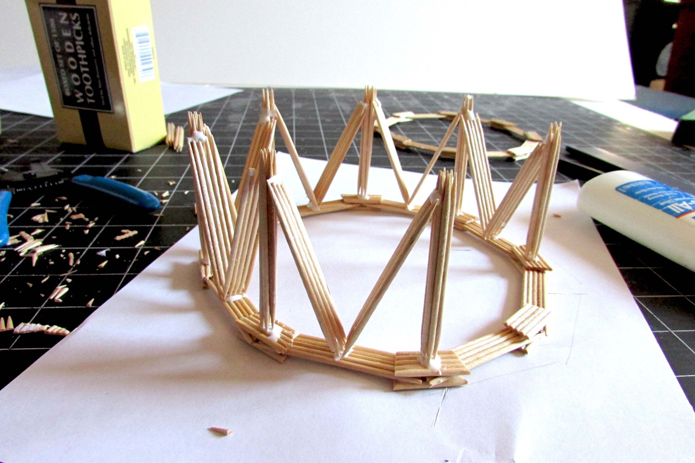 How to Make a Stable Toothpick Structure : 4 Steps (with Pictures ...