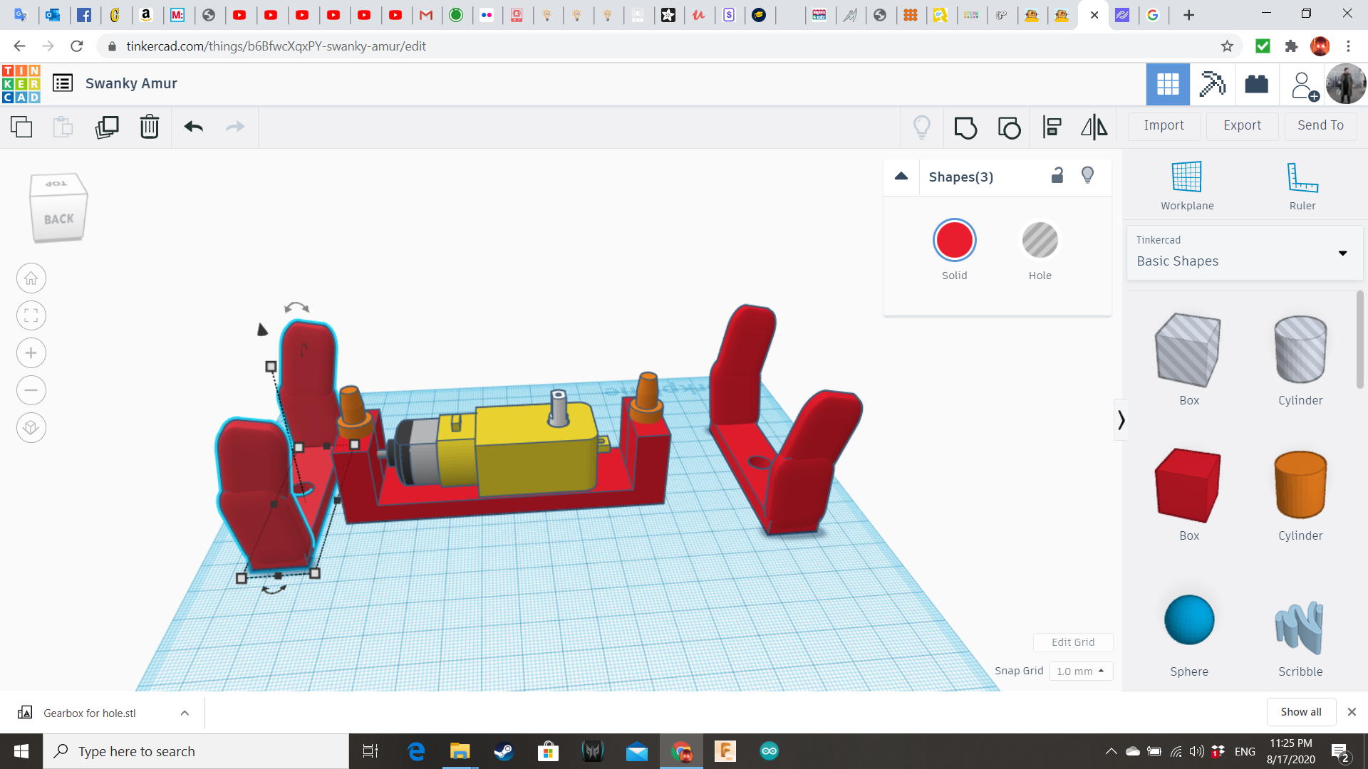 Tinkercad Robotics for School: Create TWO Walking Machines! : 27 Steps ...
