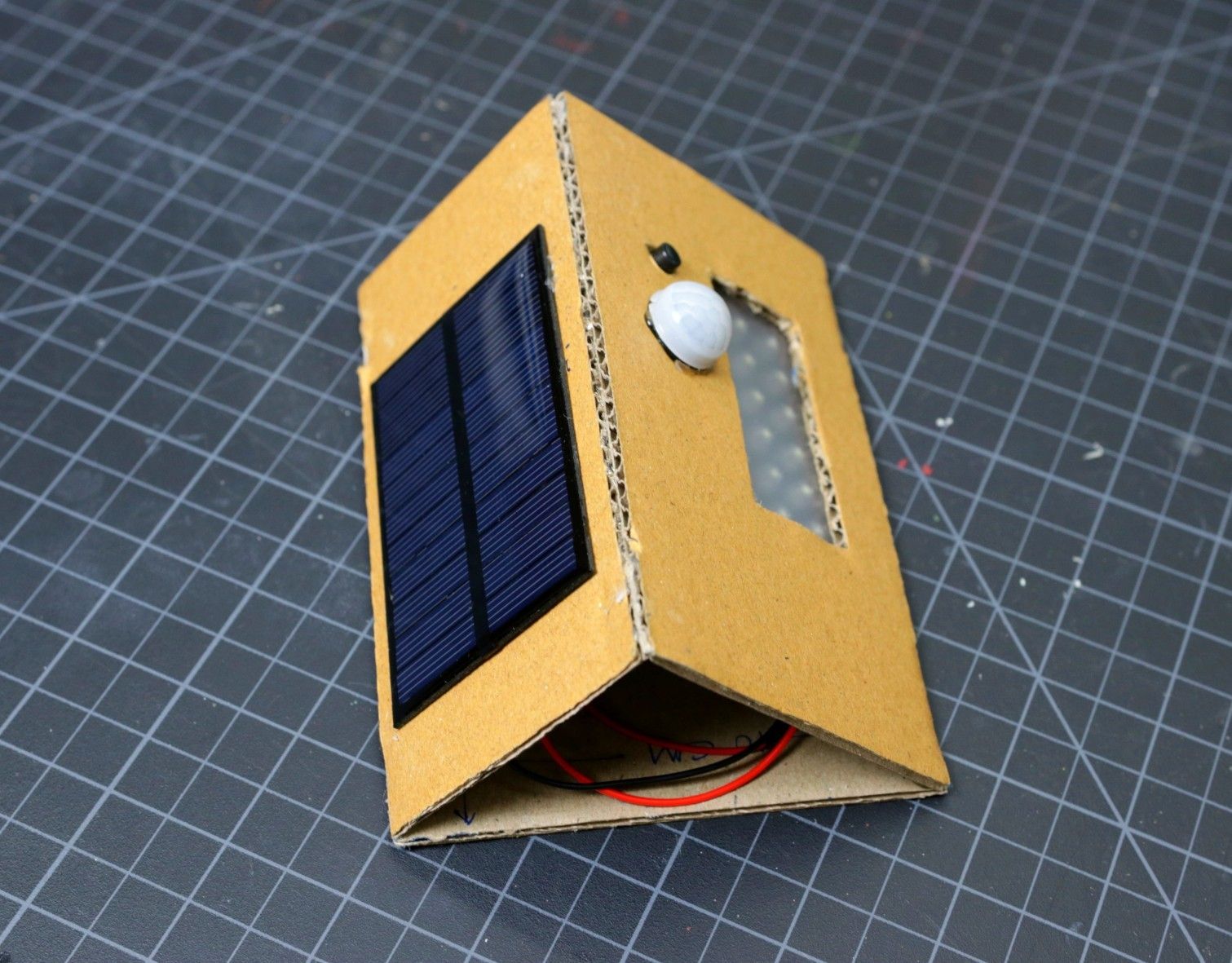 DIY Solar Motion Sensor Security Light : 13 Steps (with Pictures ...