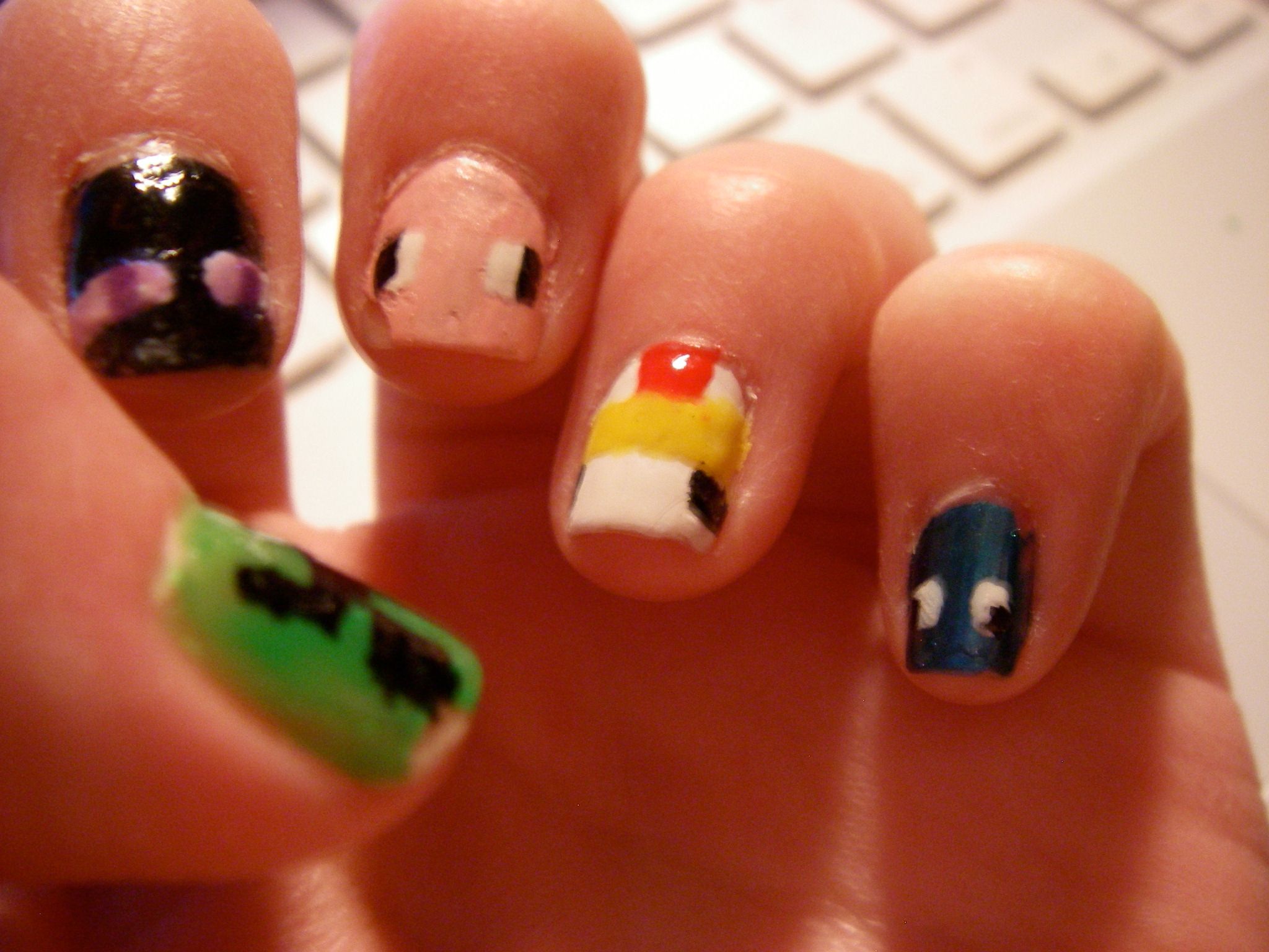 Minecraft Nails - Instructables