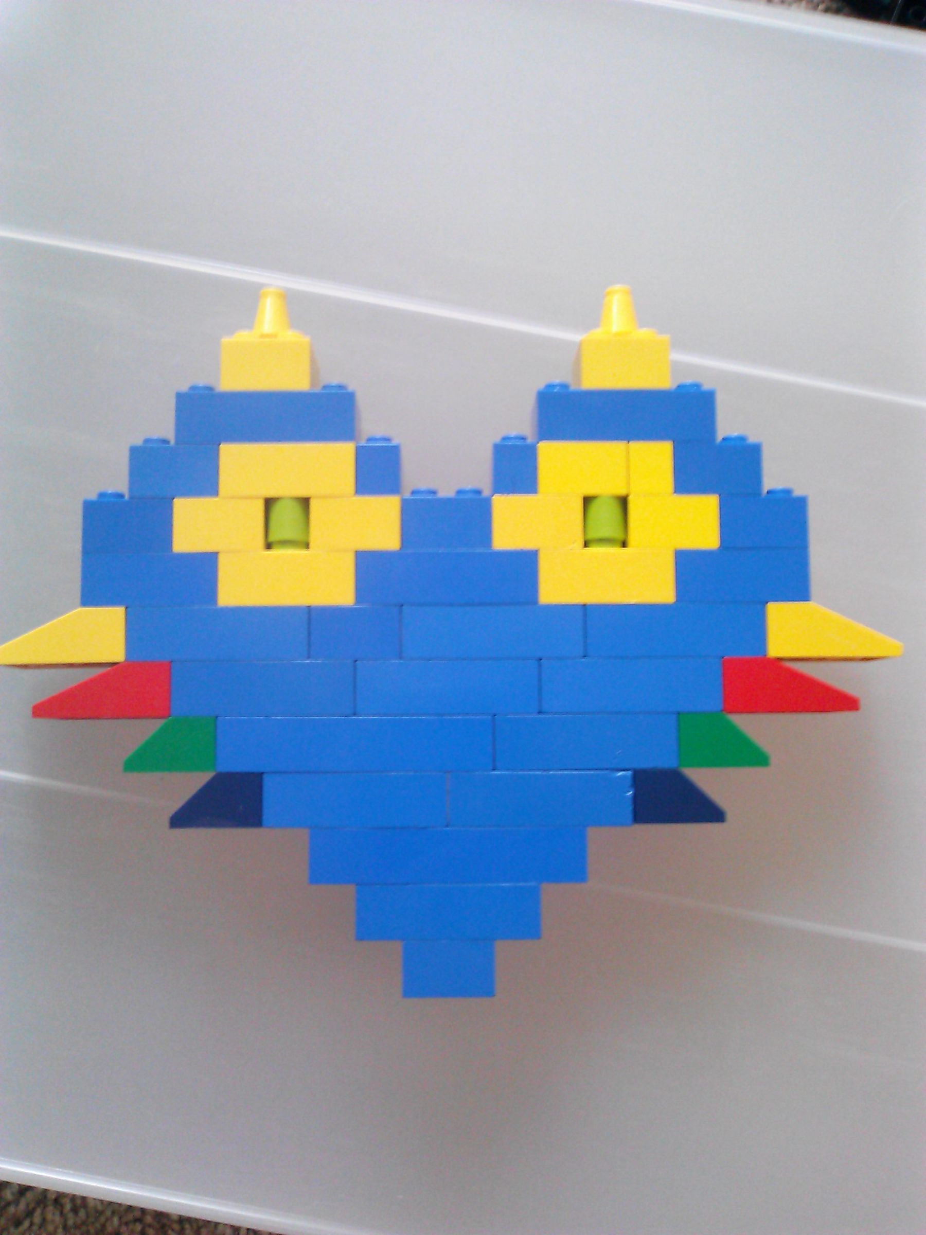 Lego Majora's Mask : 4 Steps - Instructables