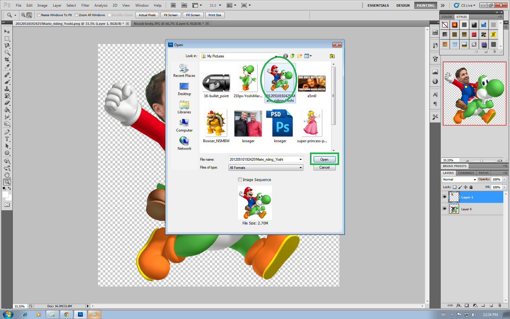 Make Yourself Mario Using Photoshop : 6 Steps - Instructables