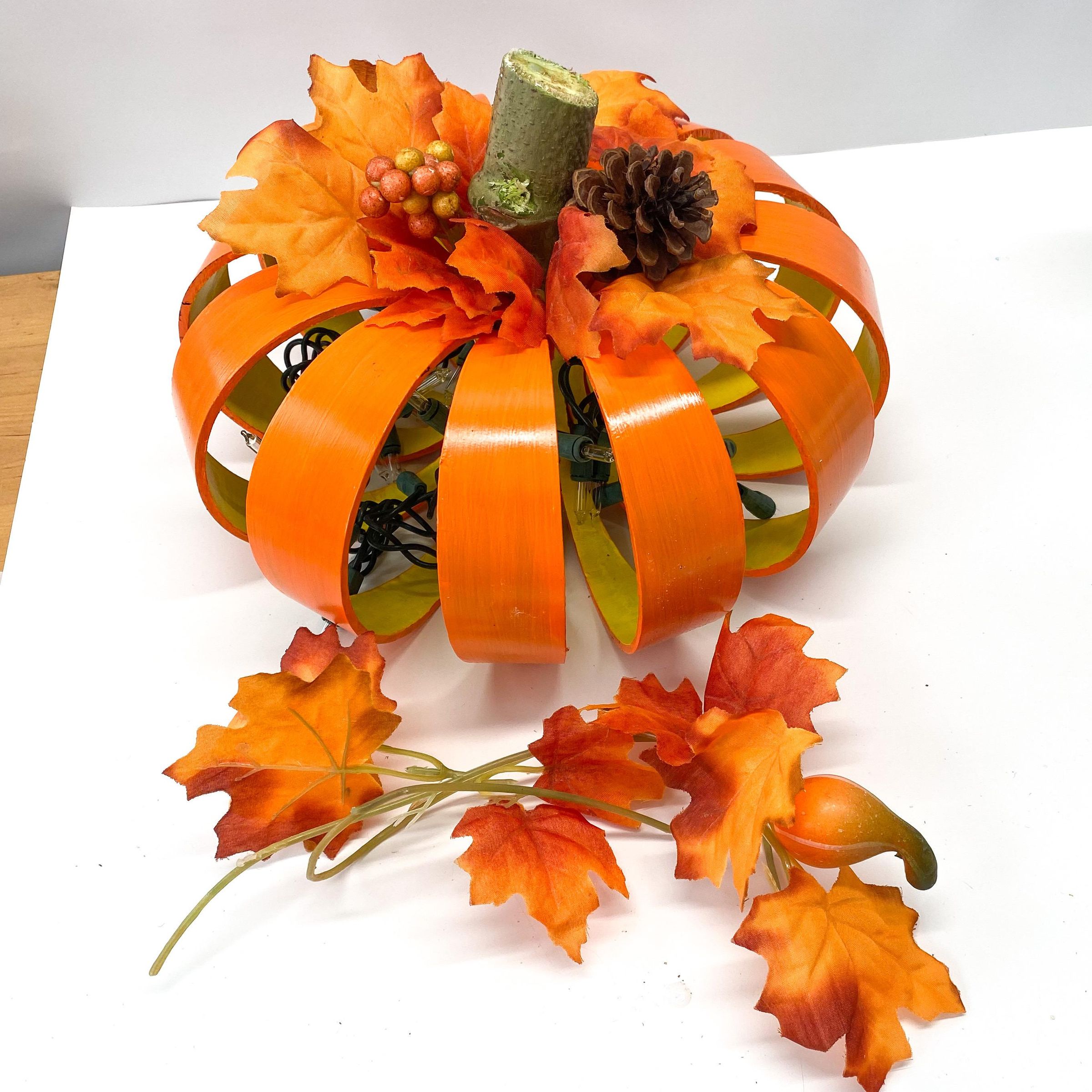 Making a Pumpkin Using PVC Pipe : 7 Steps (with Pictures) - Instructables