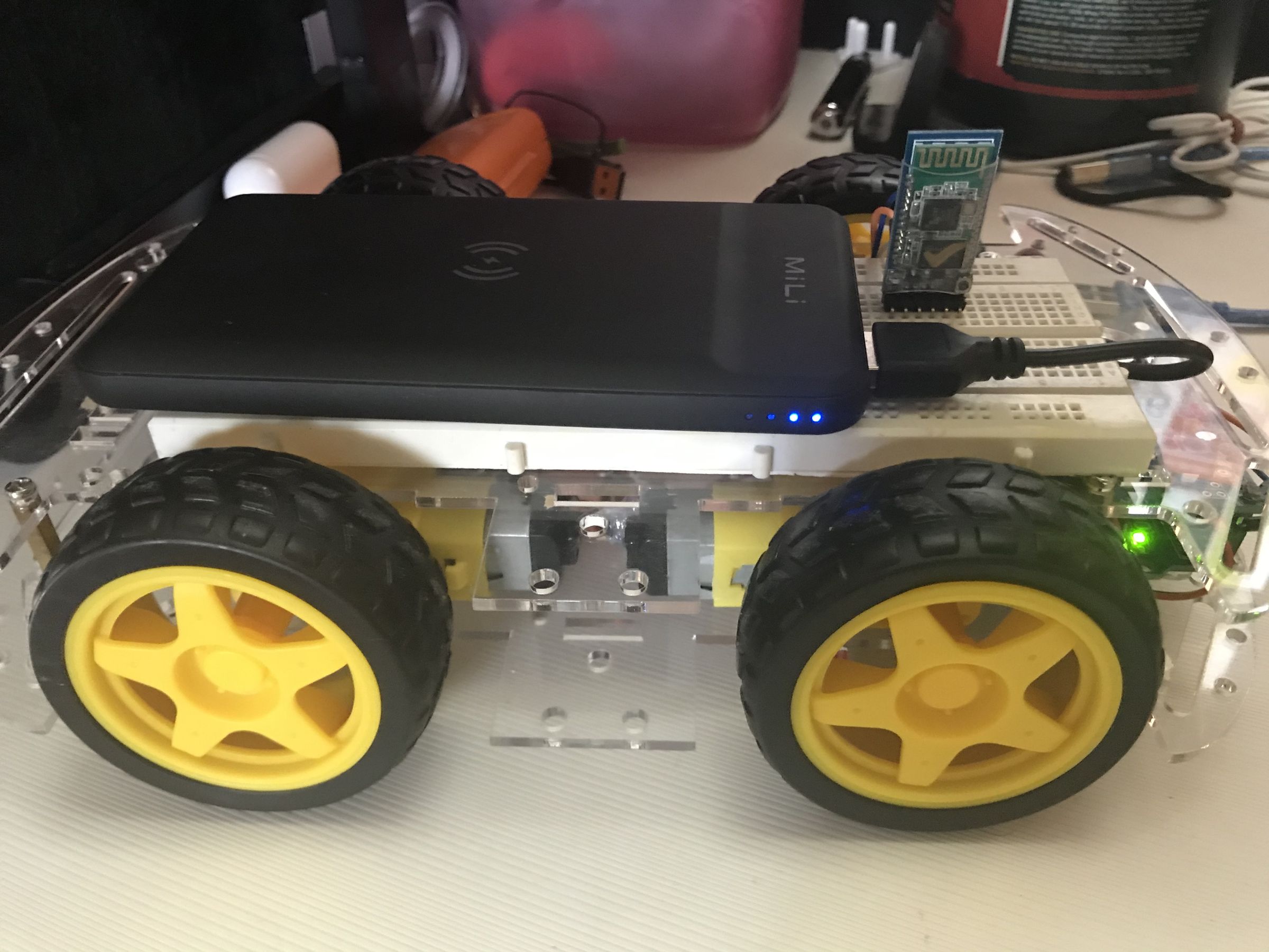 Mobile Controlled Bluetooth Car || Easy || Simple || Hc-05 || Motor ...