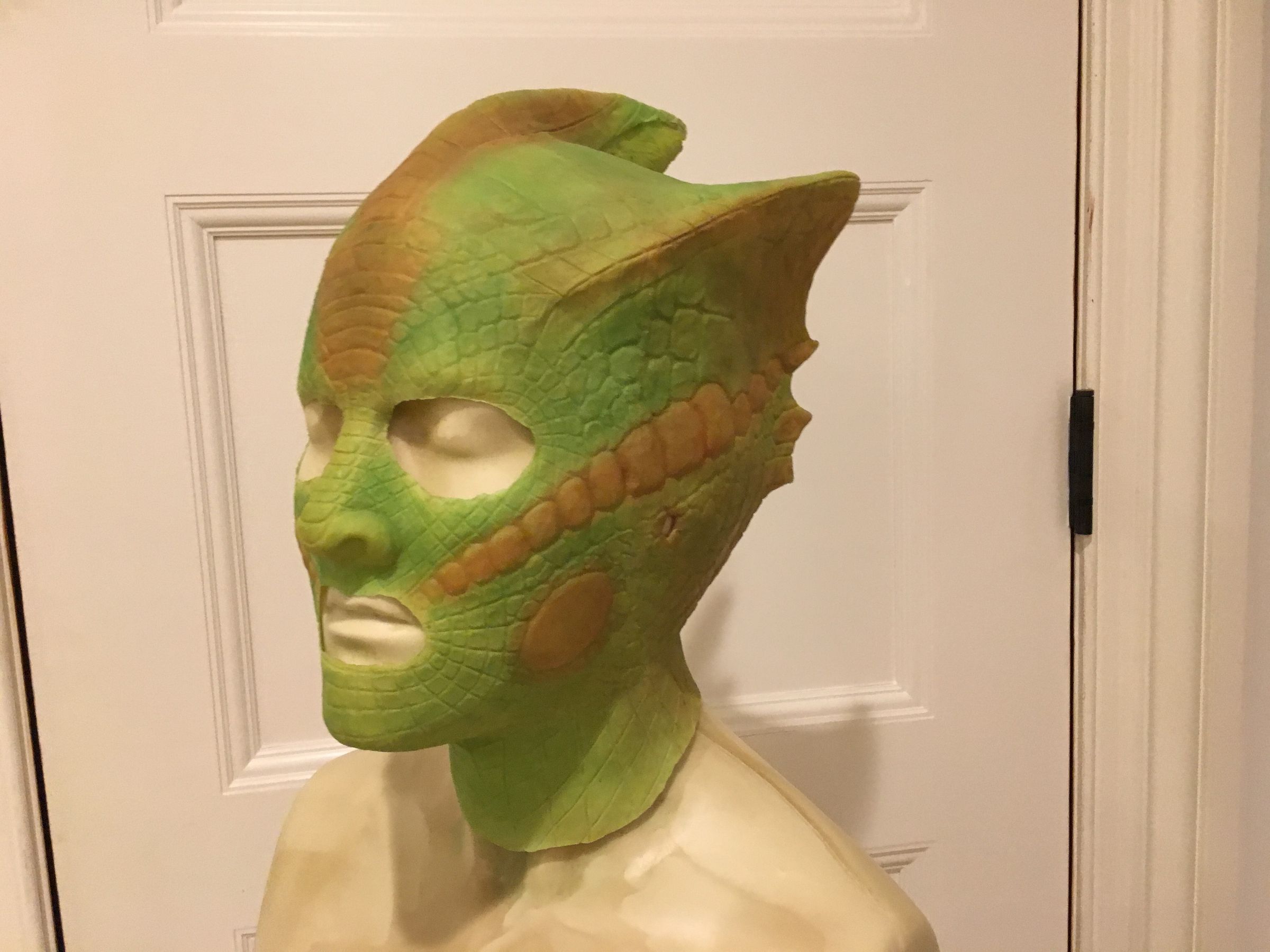 Making a Vastra Mask for Ny Comic-con 2016 : 6 Steps (with Pictures ...