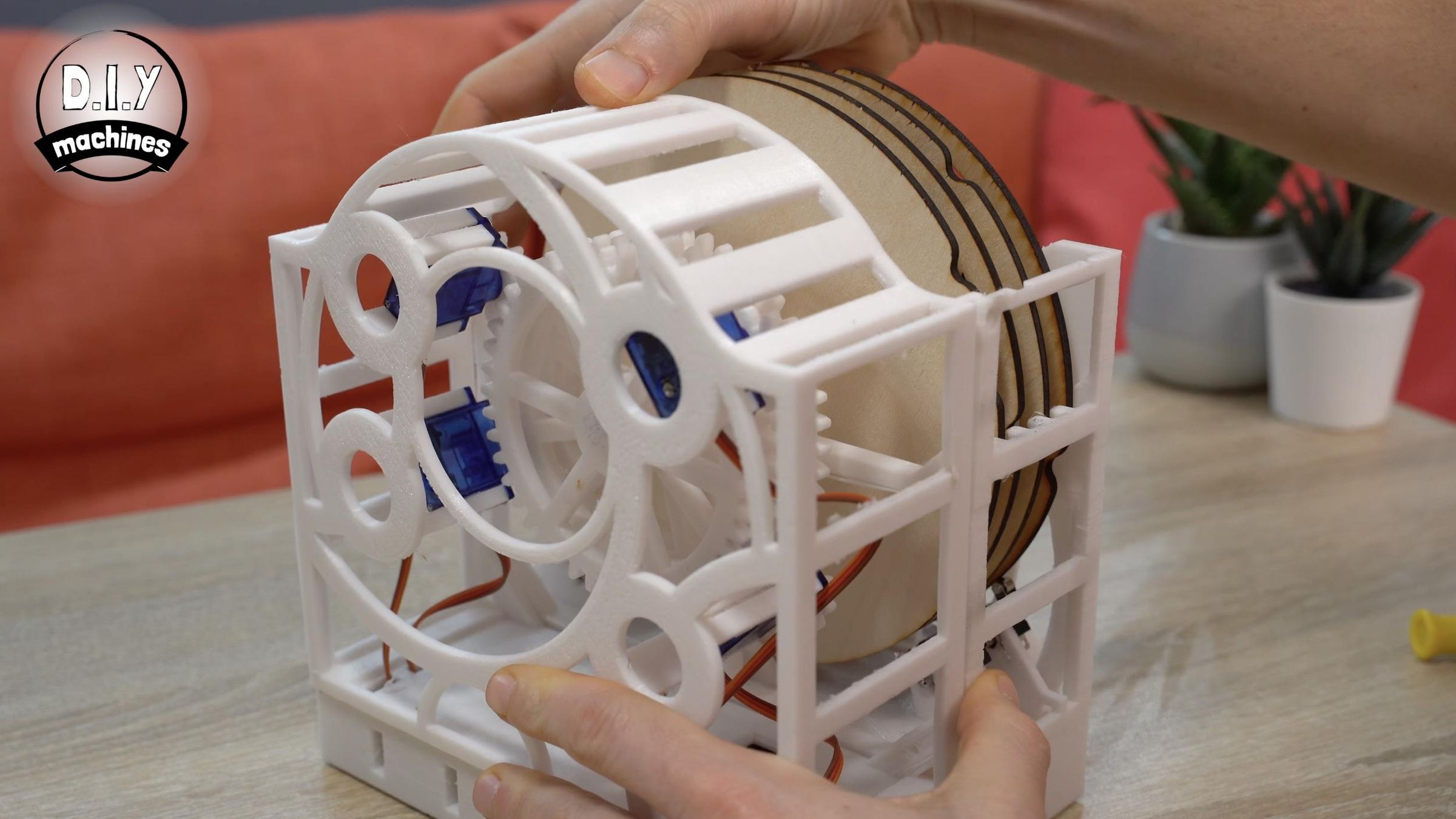 WeatherBot - a Motorised Weather Machine | 3D Printable, ESP32 ...