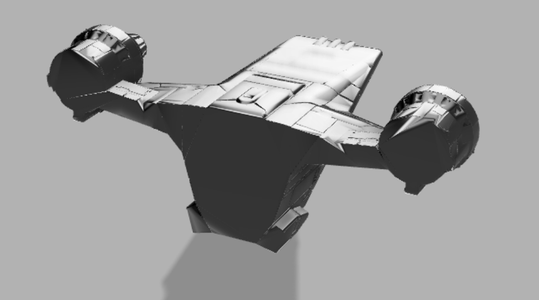 3d Printed Razor Crest: With Full Interior : 12 Steps - Instructables