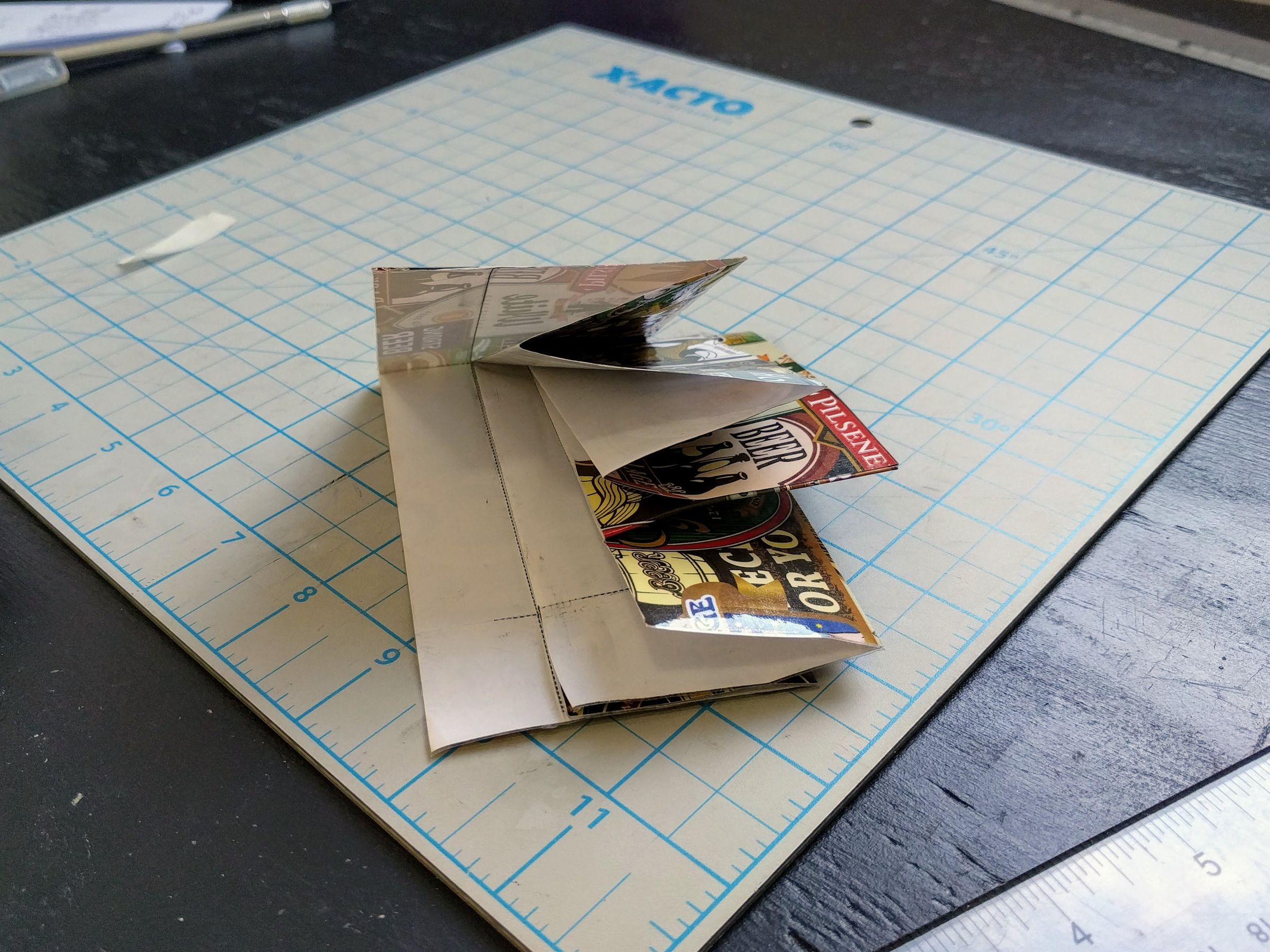 Minimalist Plastic Paper Wallet and Card Holder : 9 Steps (with ...