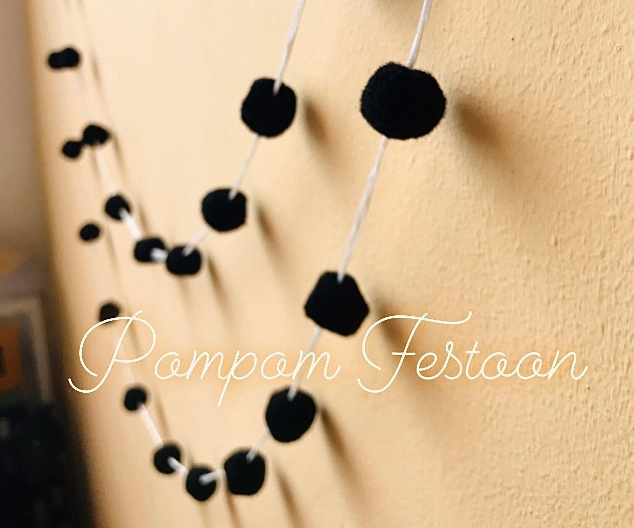 Pompom Festoon : 6 Steps (with Pictures) - Instructables