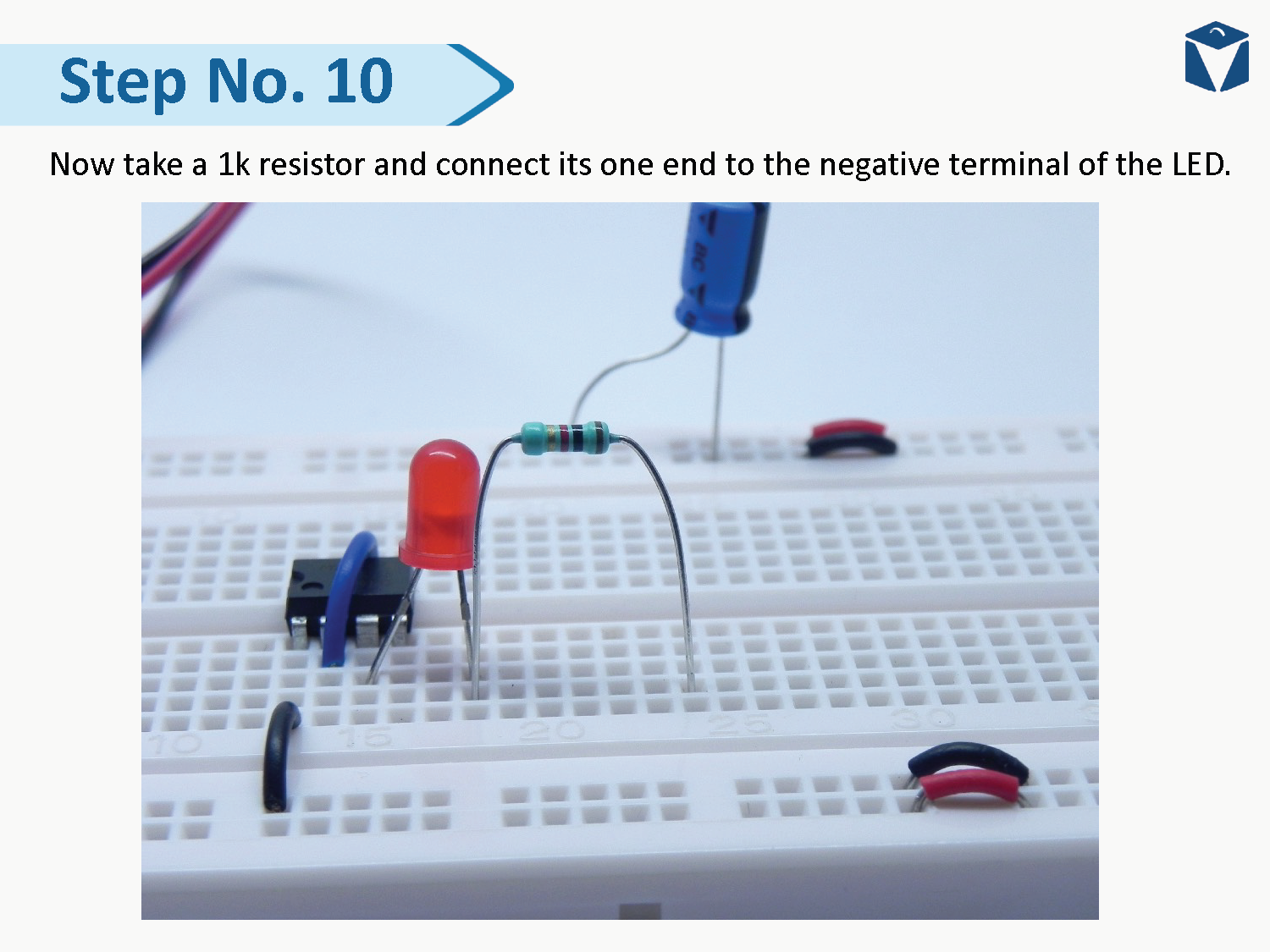 Astable Multivibrator (Oscillator) Using a 555 Timer IC : 43 Steps ...