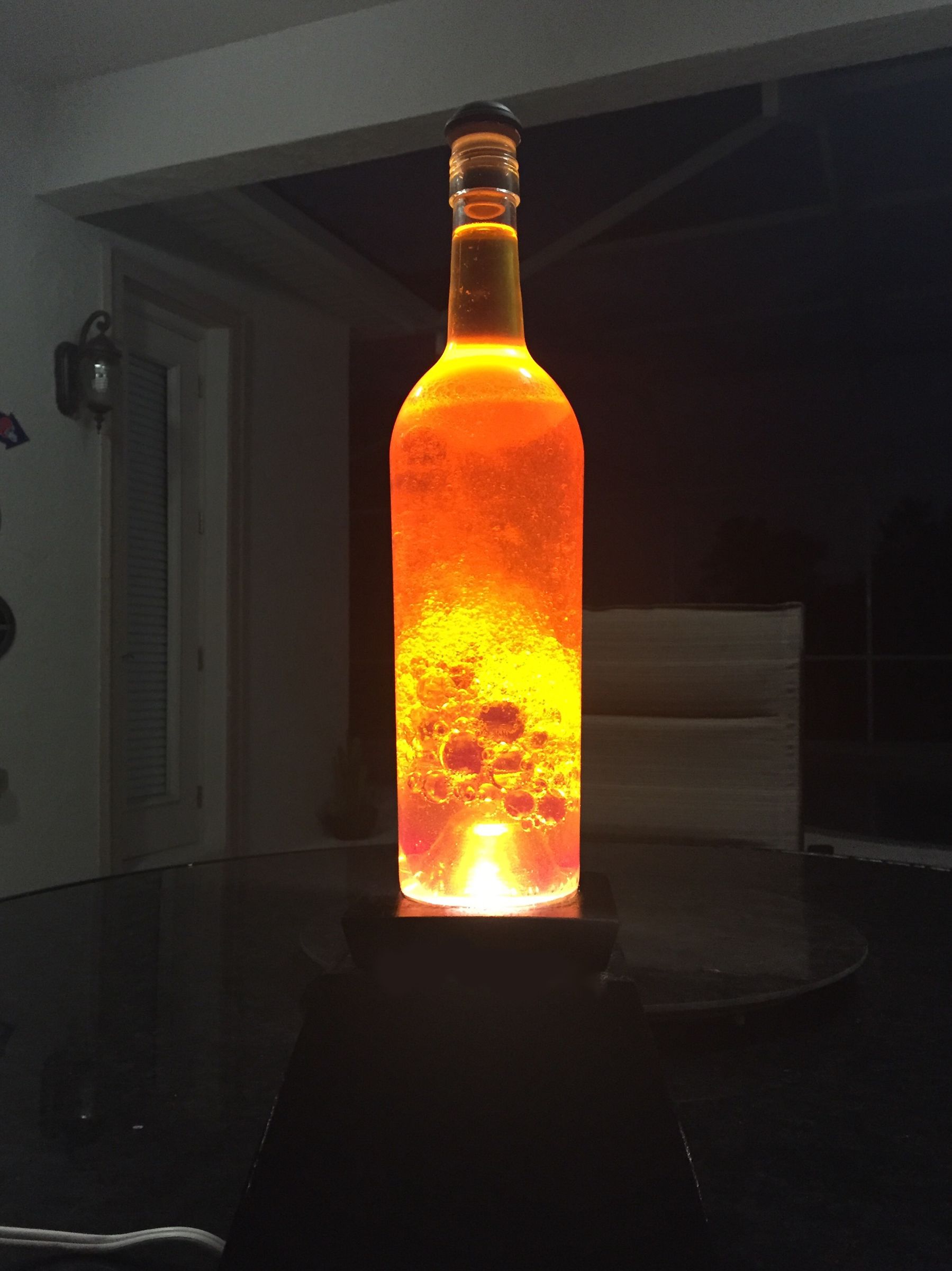 Lava Lamp From a Wine Bottle : 7 Steps (with Pictures) - Instructables