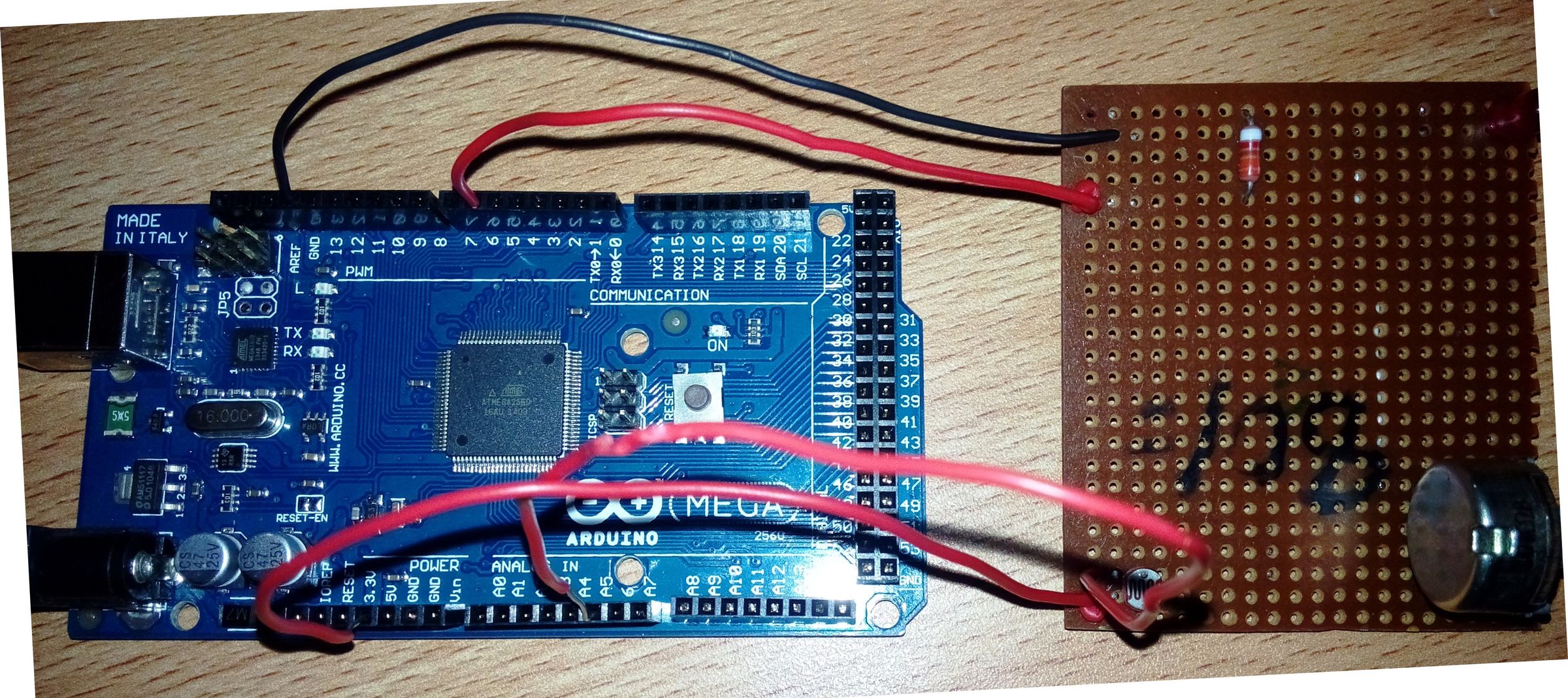 Arduino Mega 2560 Based LDR Light Intensity Control : 8 Steps ...