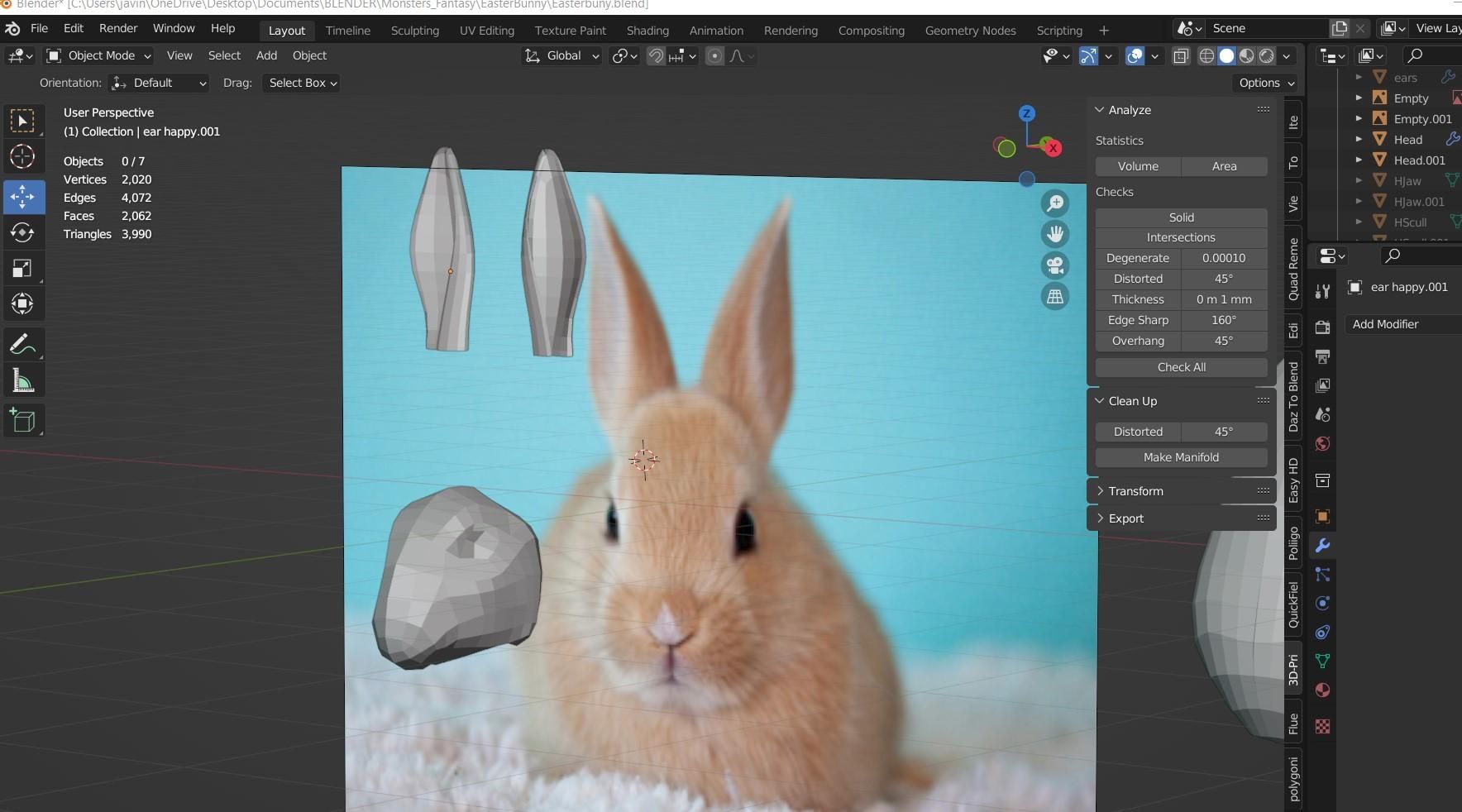 Realistic Bunny Head Costume : 7 Steps (with Pictures) - Instructables