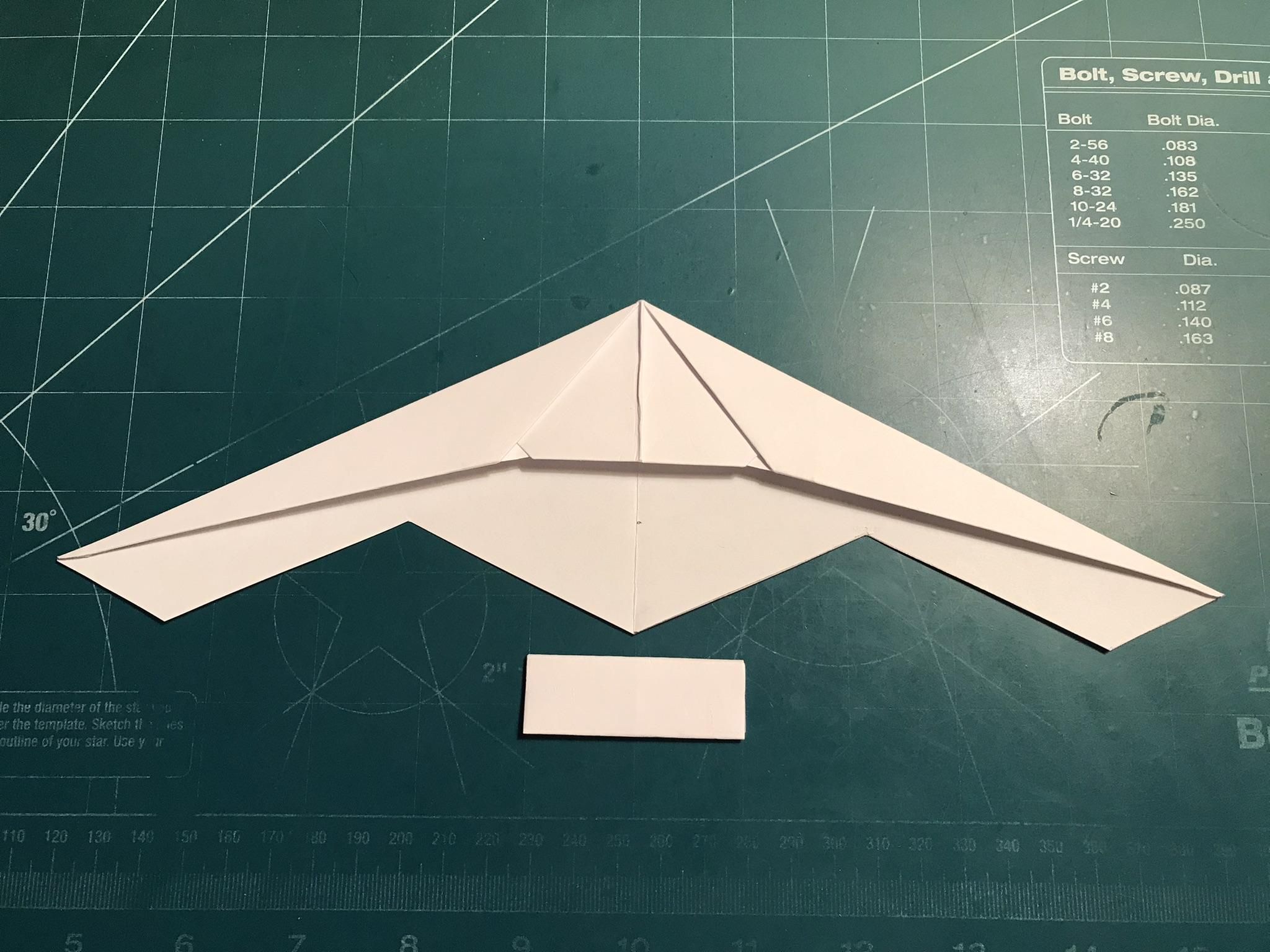How to Make the Northrop Grumman B-21 Raider Paper Airplane : 12 Steps ...