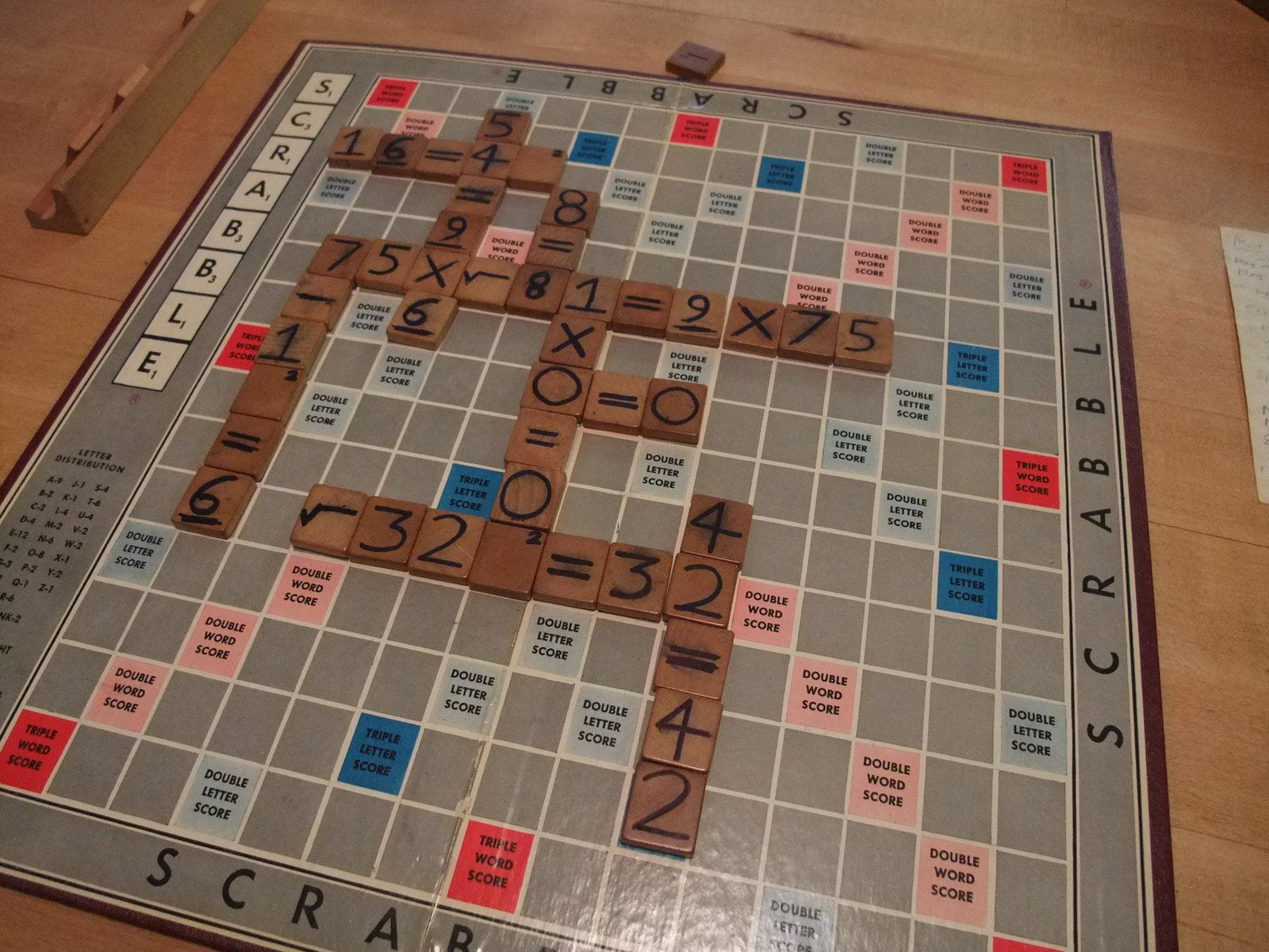 Number Scrabble - the Game (aka: Math Scrabble) : 4 Steps (with ...